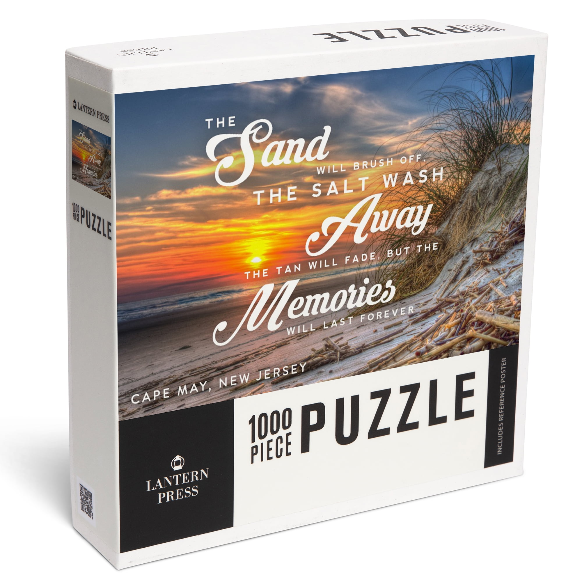 Lantern Press 1000 Piece Jigsaw Puzzle, Cape May, New Jersey, Sunset ...
