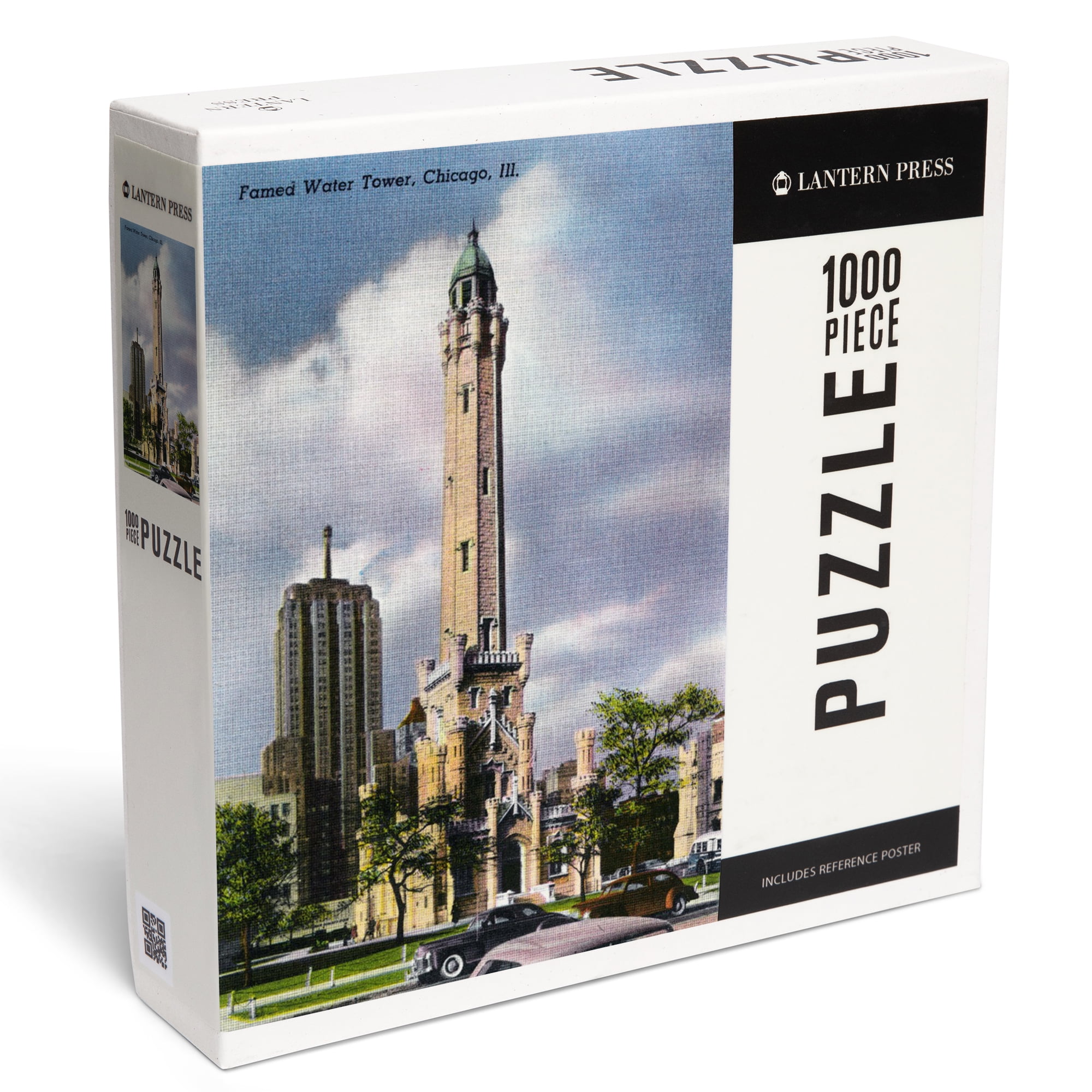Lantern Press 1000 Piece Jigsaw Puzzle, Chicago, Illinois, Exterior ...