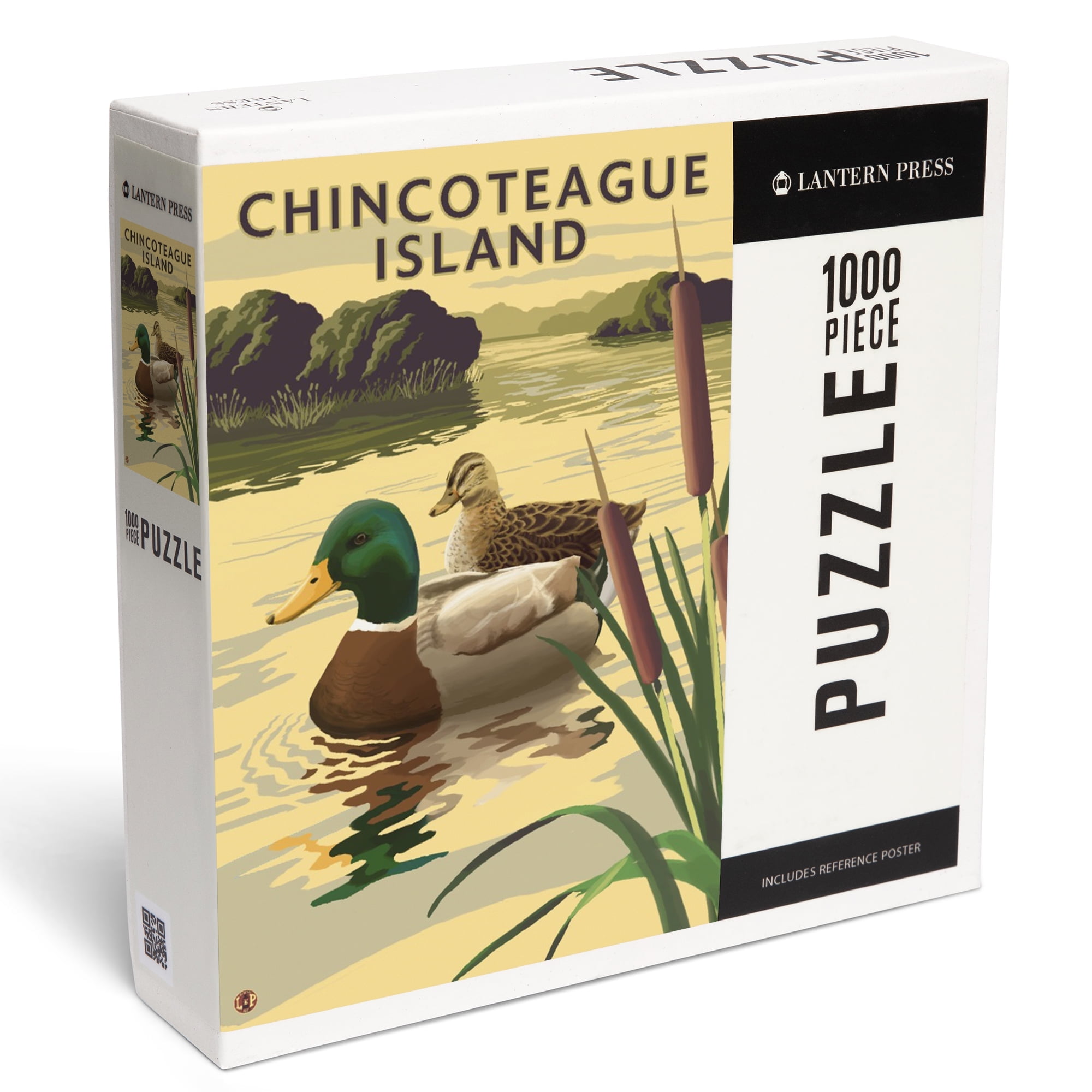 Lantern Press 1000 Piece Jigsaw Puzzle, Chincoteague Island, Virginia ...