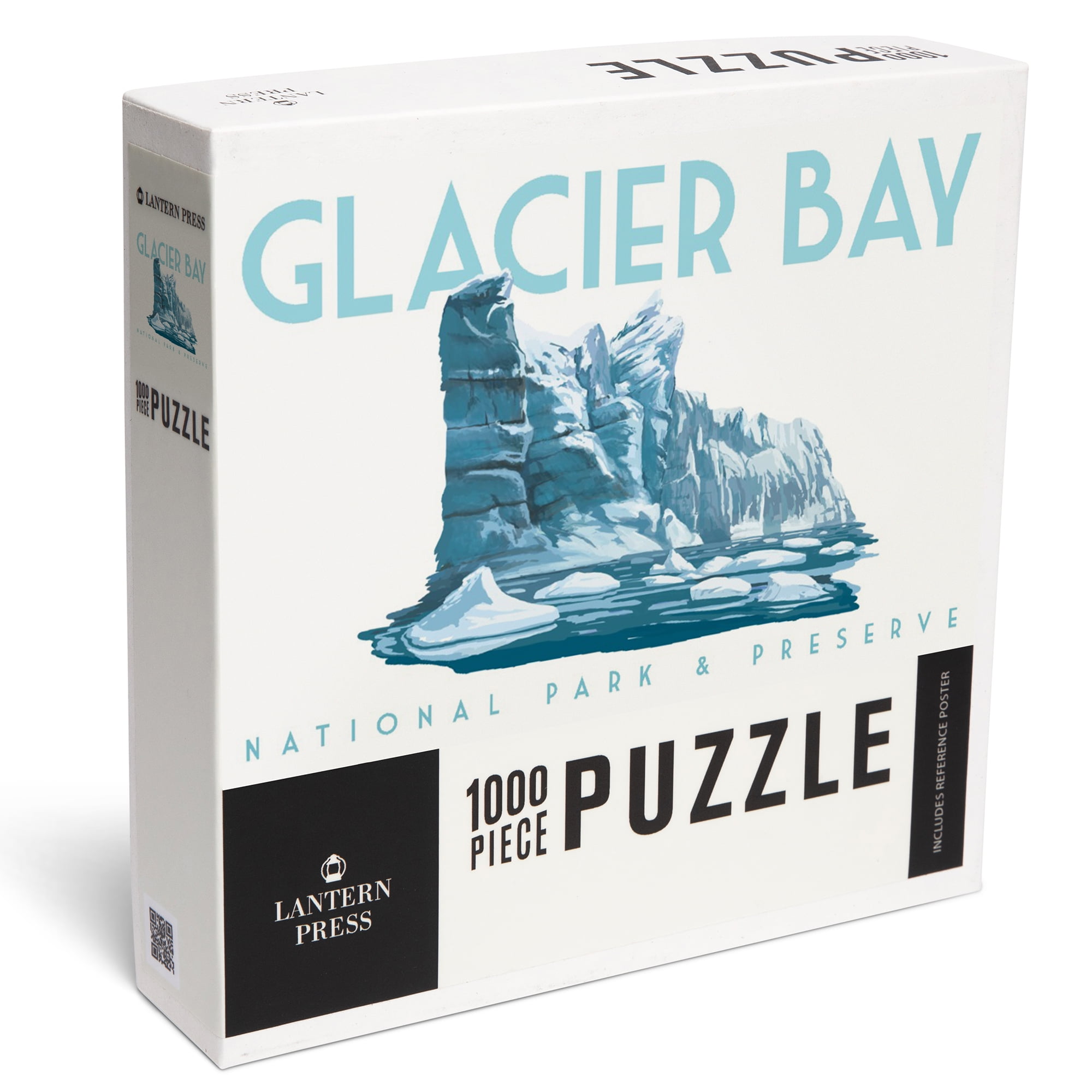 Lantern Press 1000 Piece Jigsaw Puzzle, Glacier Bay National Park and ...