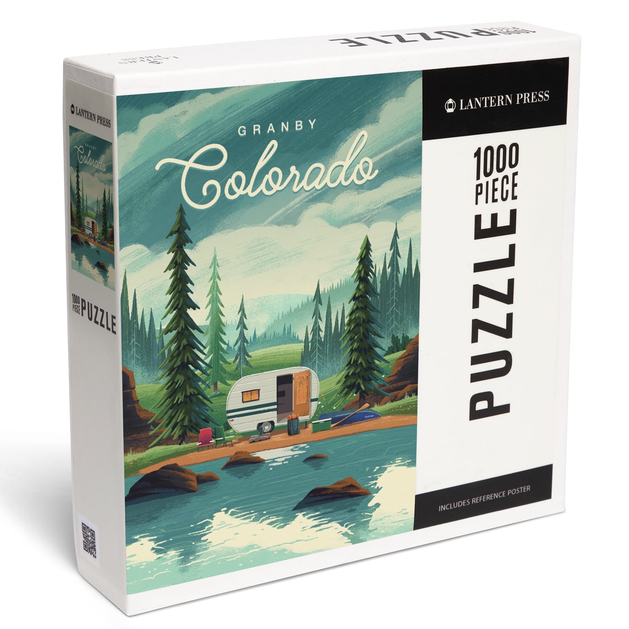 Lantern Press 1000 Piece Jigsaw Puzzle, Granby, Colorado, Outdoor ...