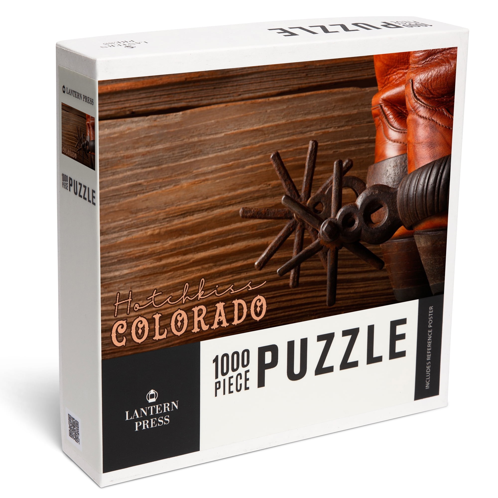 Lantern Press 1000 Piece Jigsaw Puzzle, Hotchkiss, Colorado, Cowboy ...