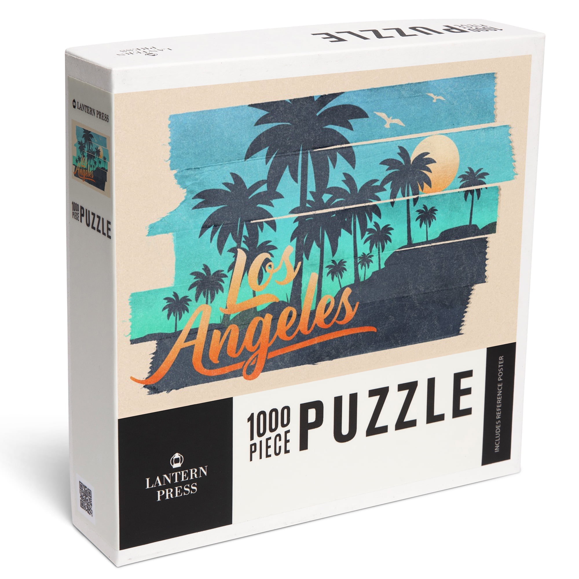 Lantern Press 1000 Piece Jigsaw Puzzle, Los Angeles, California, Palm ...
