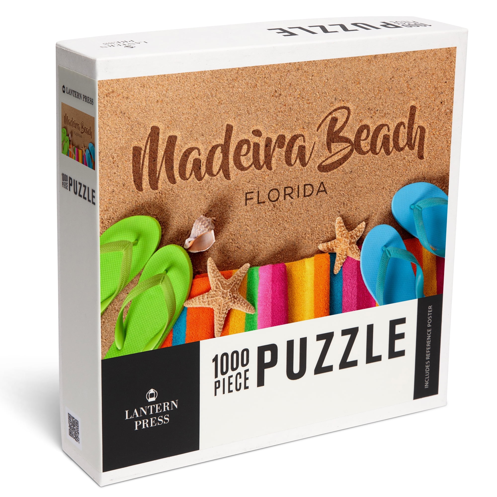 Lantern Press 1000 Piece Jigsaw Puzzle, Madeira Beach, Florida, Flip ...