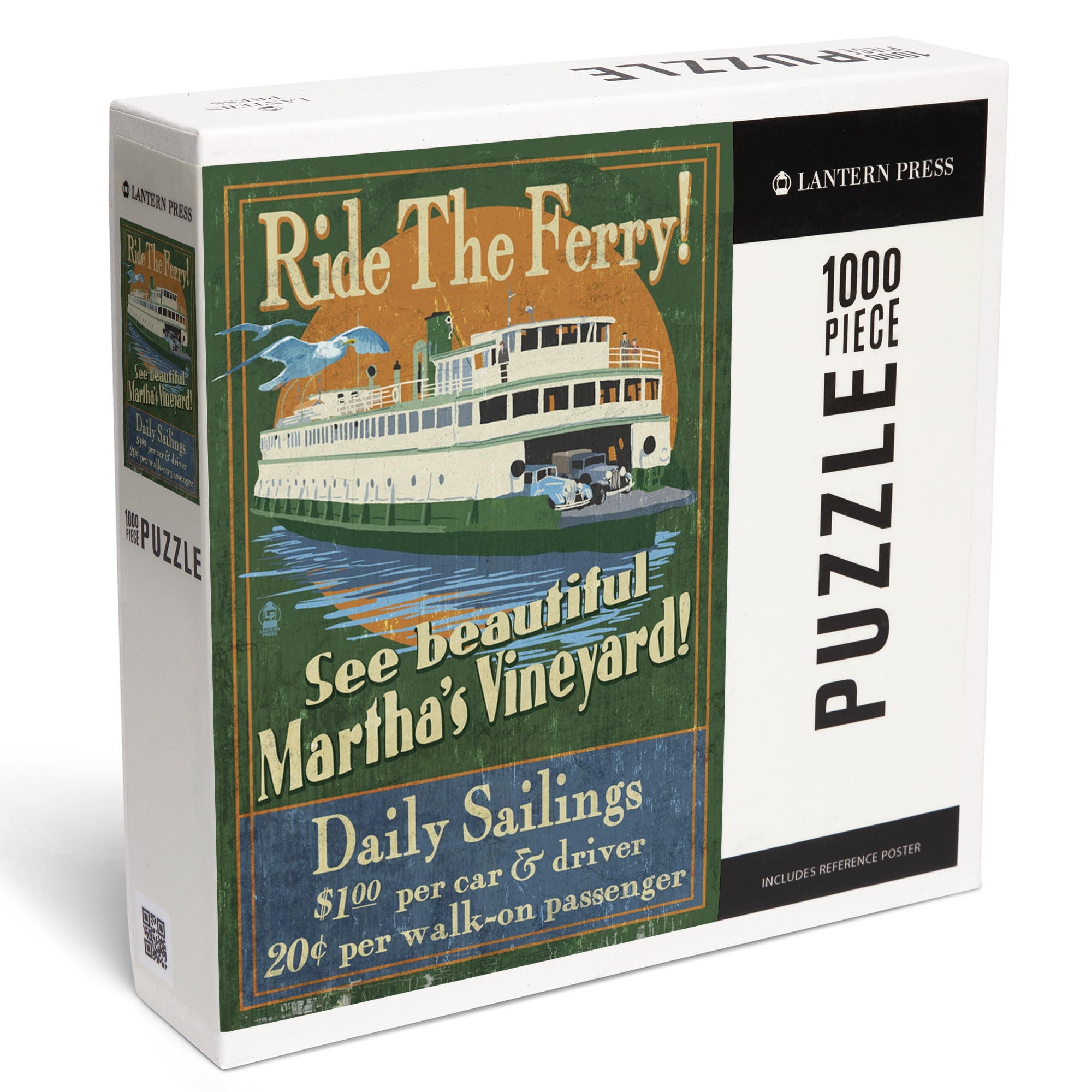Lantern Press 1000 Piece Jigsaw Puzzle, Martha's Vineyard ...