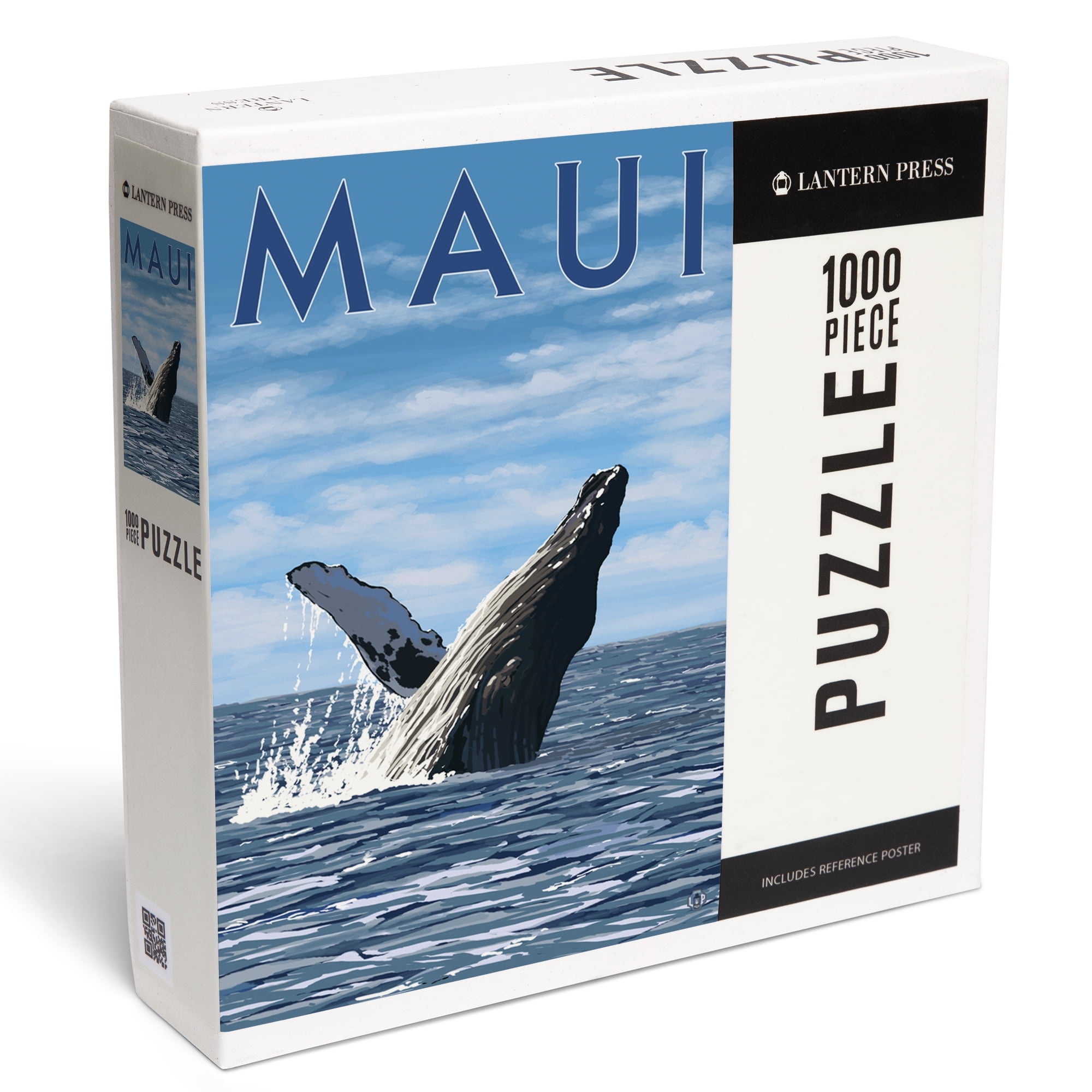 Lantern Press 1000 Piece Jigsaw Puzzle, Maui, Hawaii, Humpback Whale ...