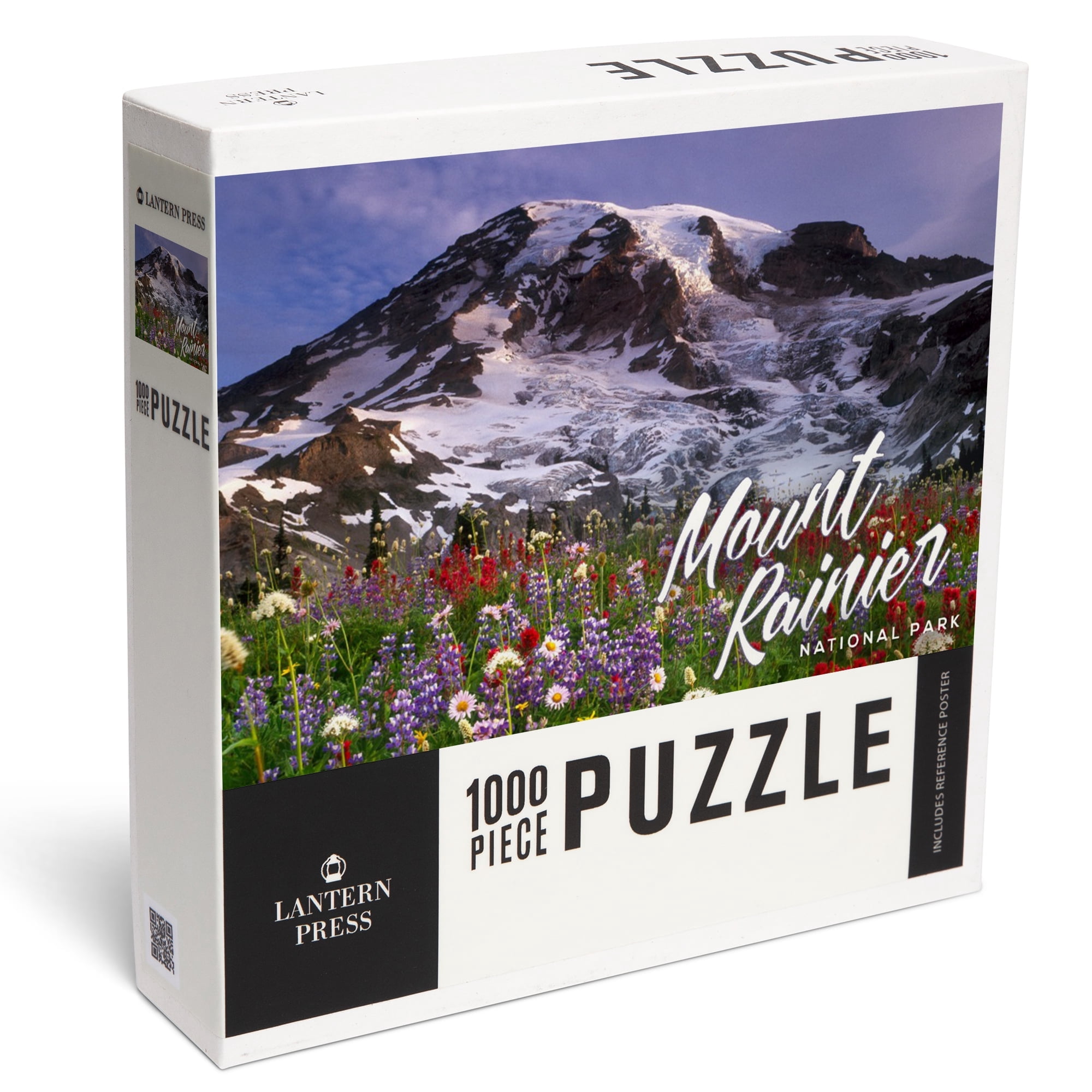 Lantern Press 1000 Piece Jigsaw Puzzle, Mount Rainier National Park ...
