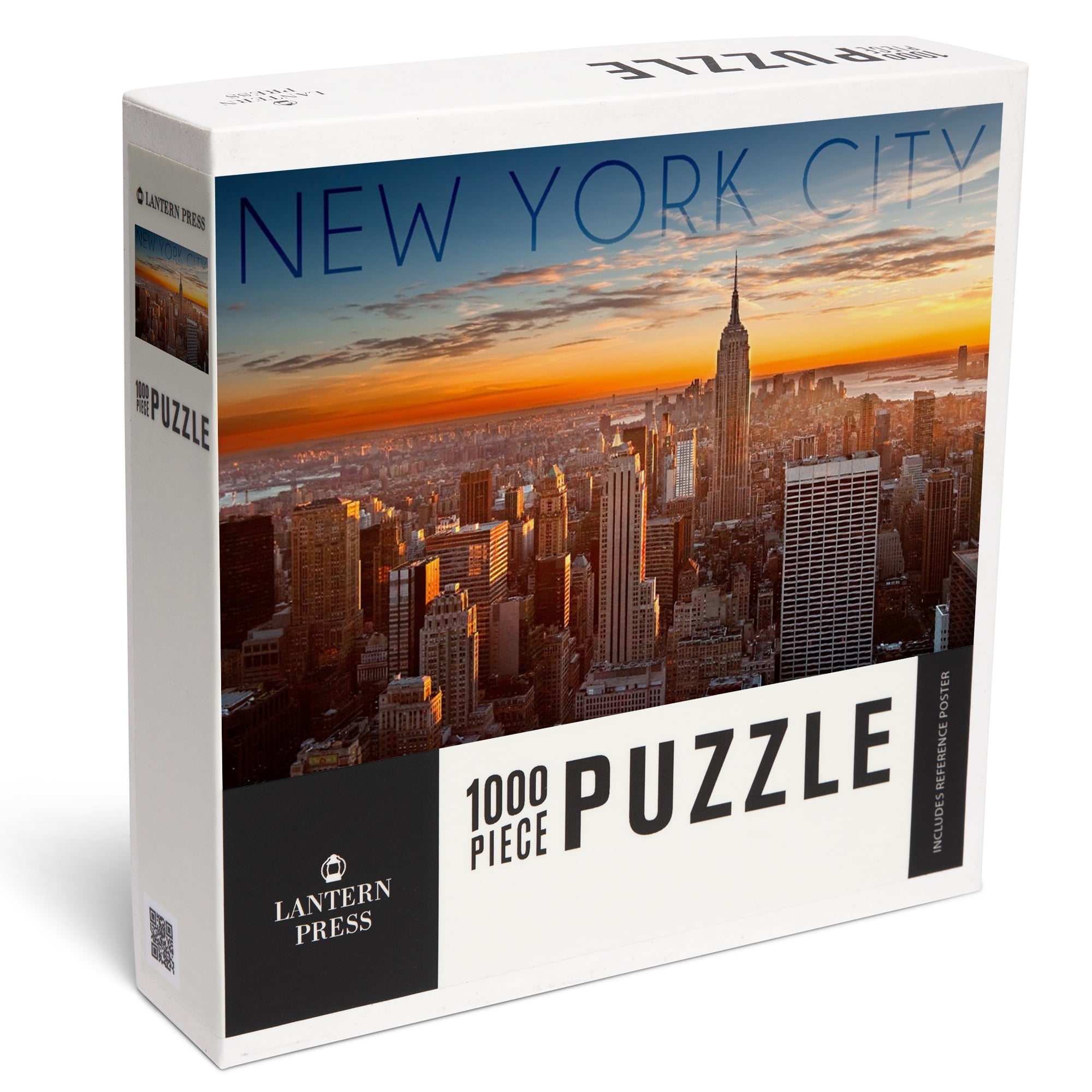 Lantern Press 1000 Piece Jigsaw Puzzle, New York City, New York, Aerial ...