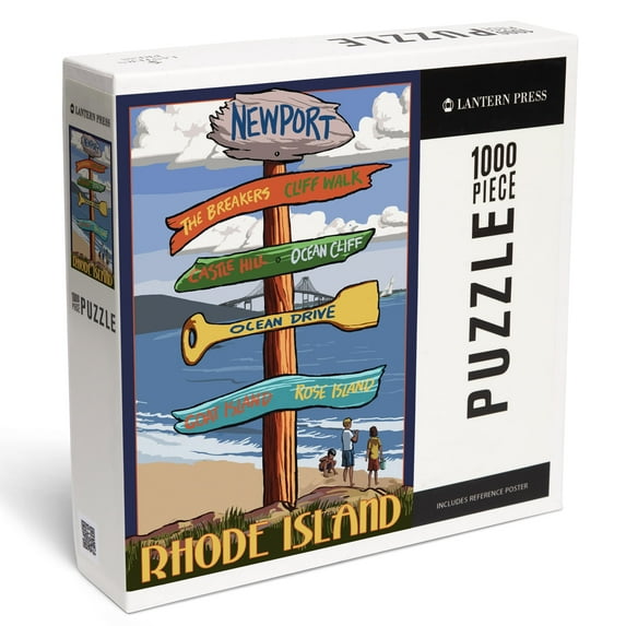 Lantern Press 1000 Piece Jigsaw Puzzle, Newport, Rhode Island ...