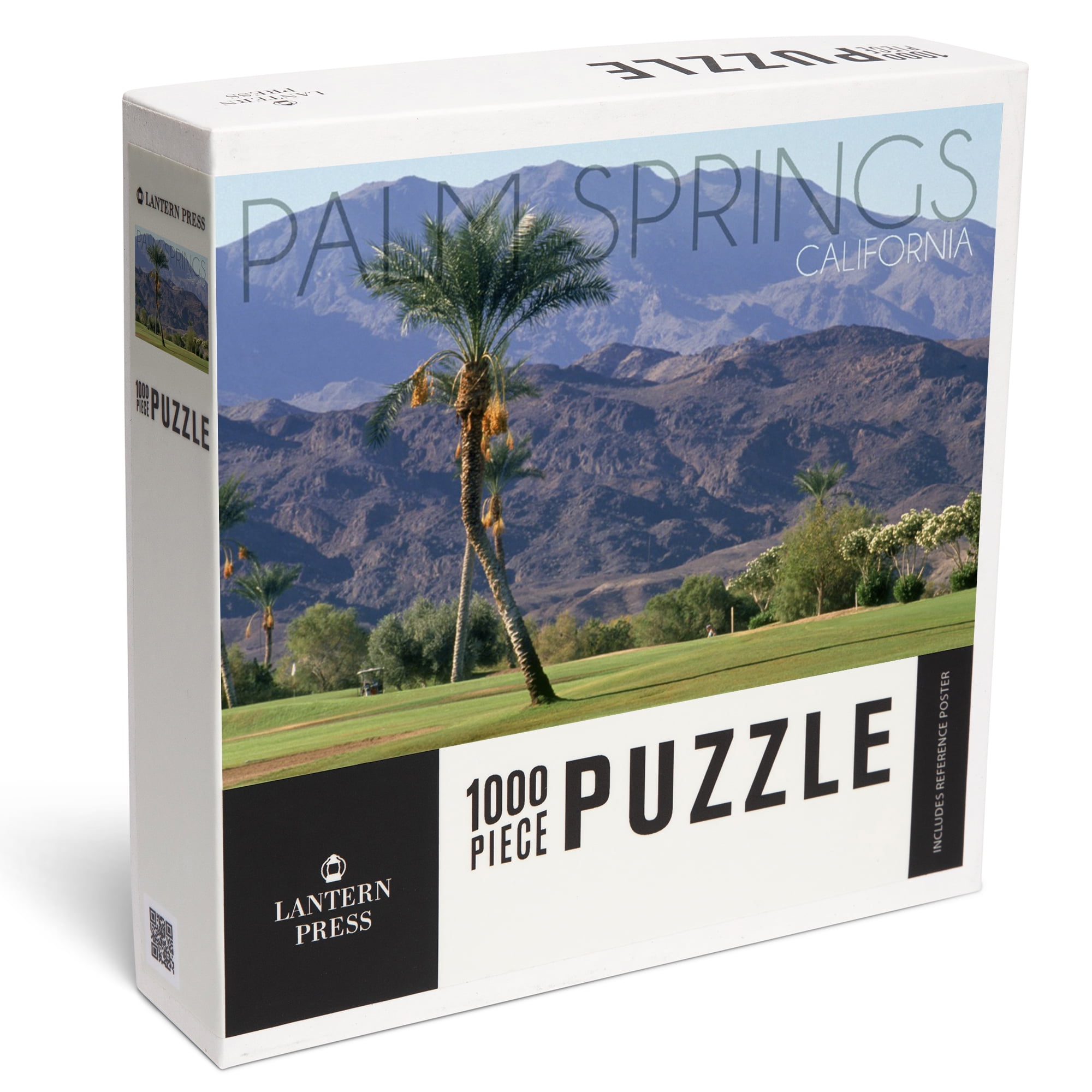 Lantern Press 1000 Piece Jigsaw Puzzle, Palm Springs, California, Palm ...