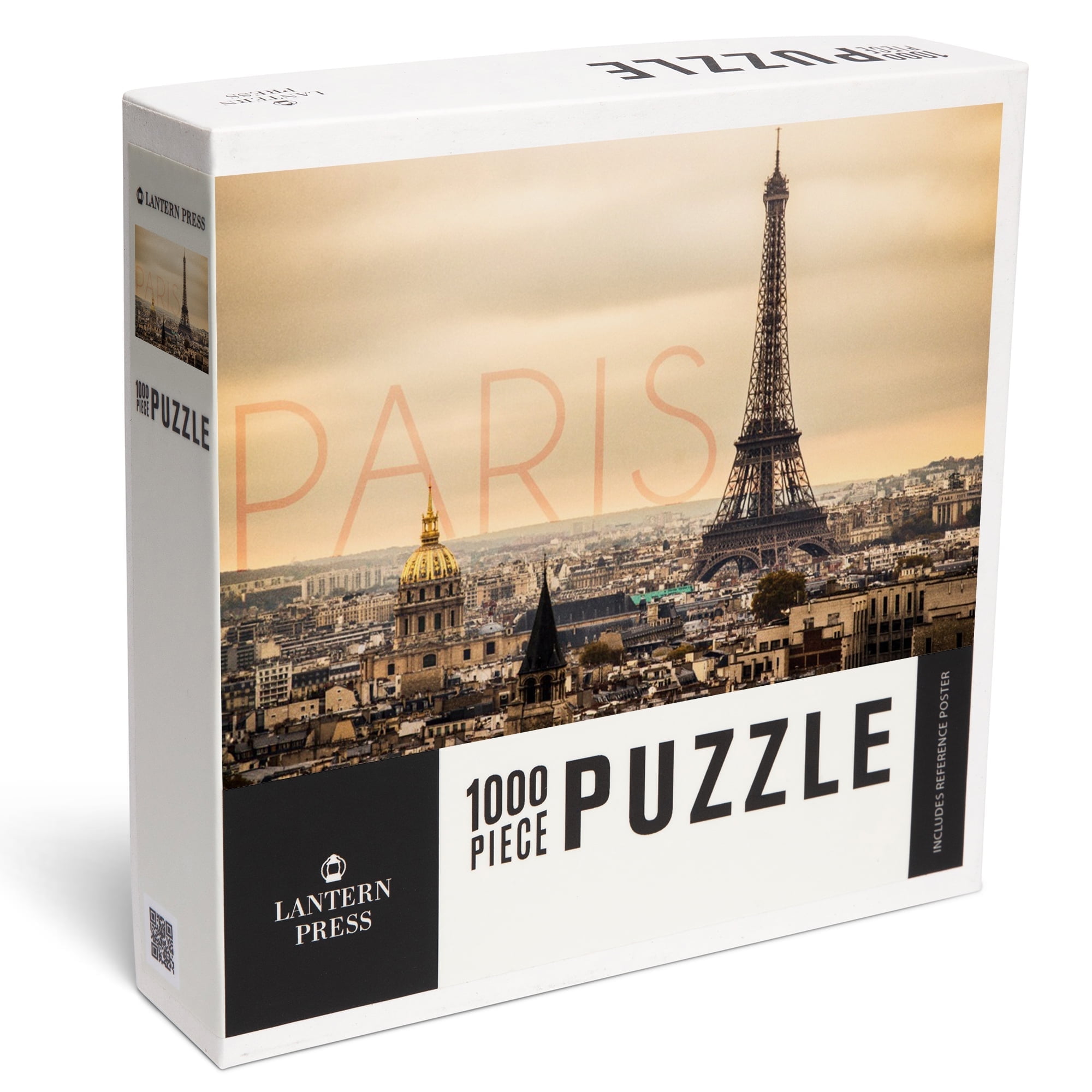 Lantern Press 1000 Piece Jigsaw Puzzle, Paris, France, City Aerial View ...