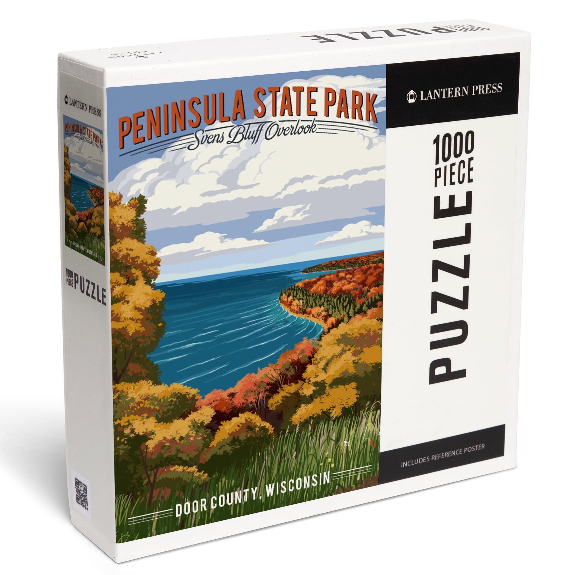 Lantern Press 1000 Piece Jigsaw Puzzle, Peninsula State Park, Wisconsin ...