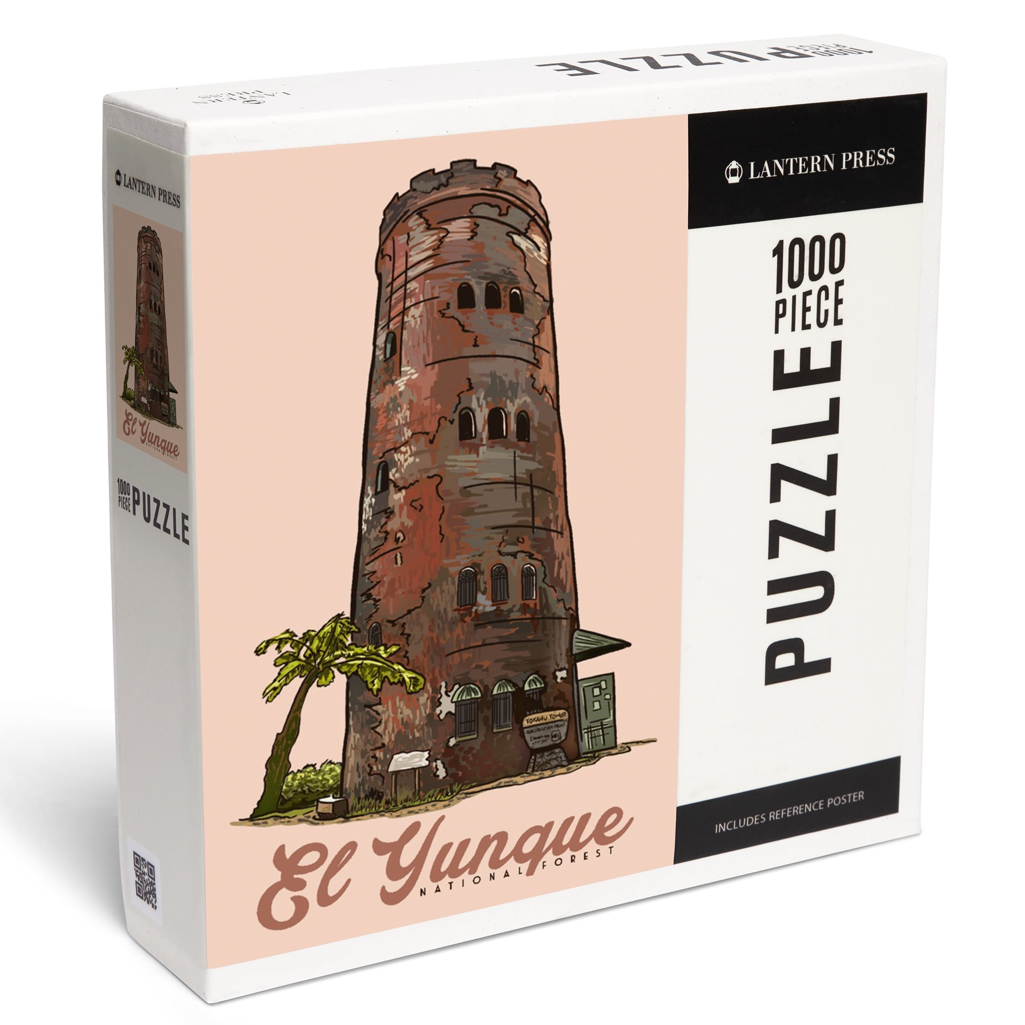 Lantern Press 1000 Piece Jigsaw Puzzle, Puerto Rico, Yokahu Observation ...
