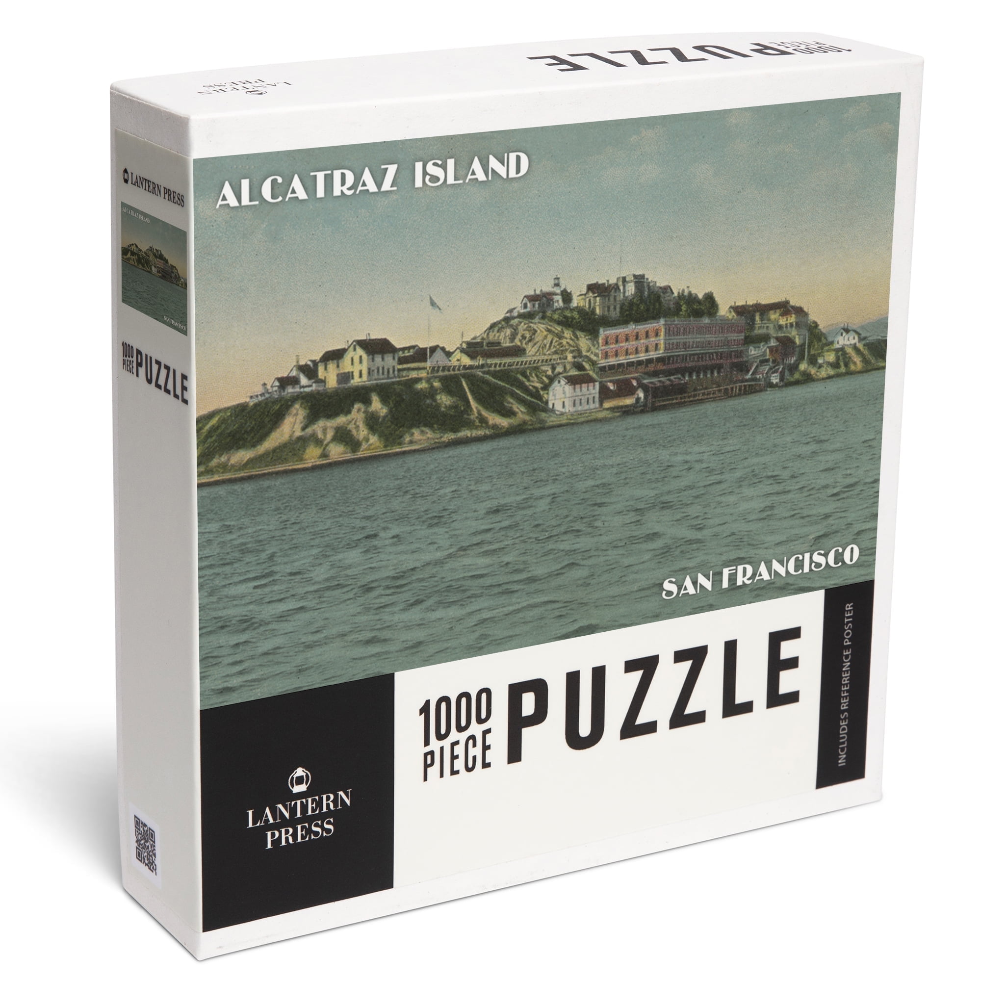 Lantern Press 1000 Piece Jigsaw Puzzle, San Francisco, CA, Alcatraz ...