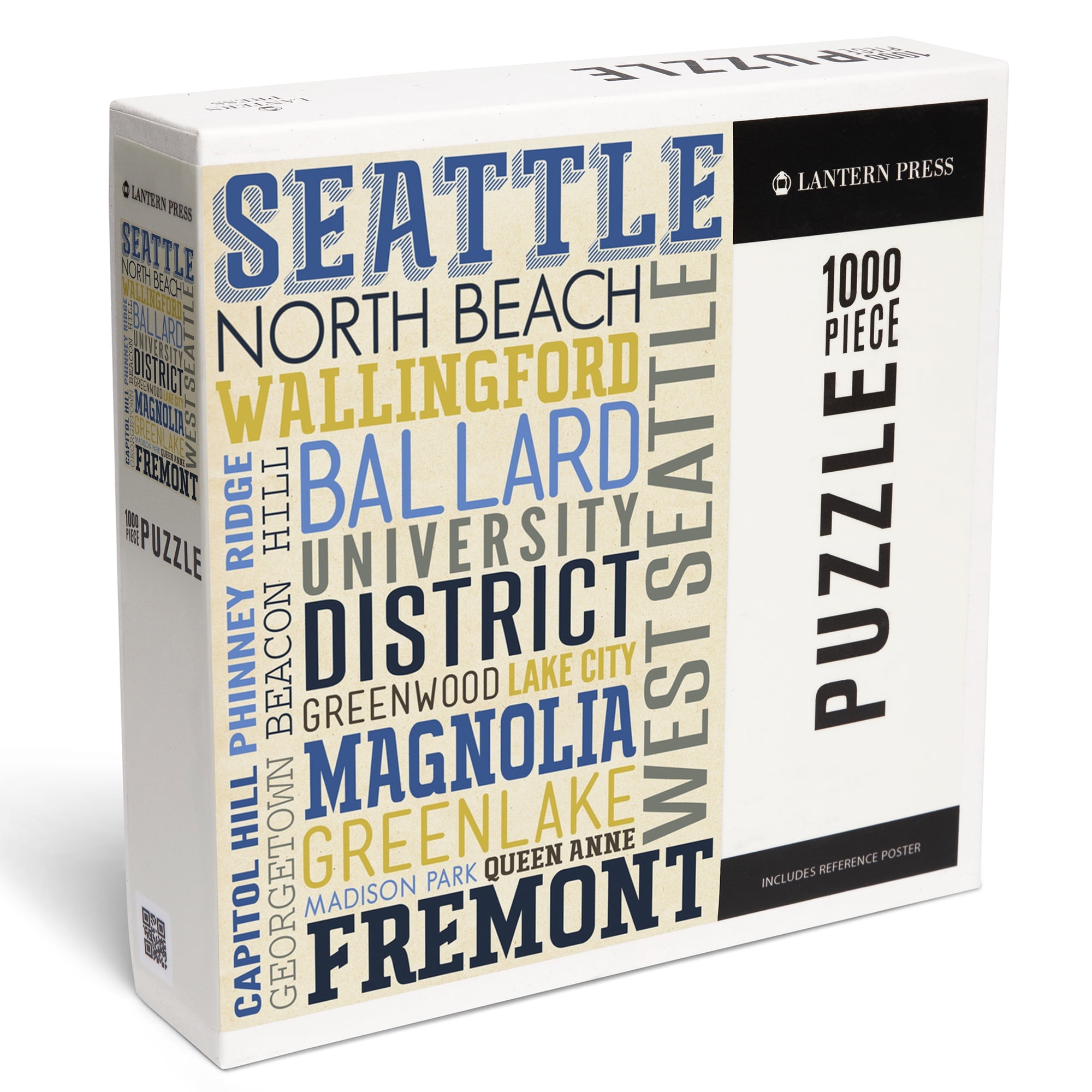 Lantern Press 1000 Piece Jigsaw Puzzle, Seattle, Washington ...