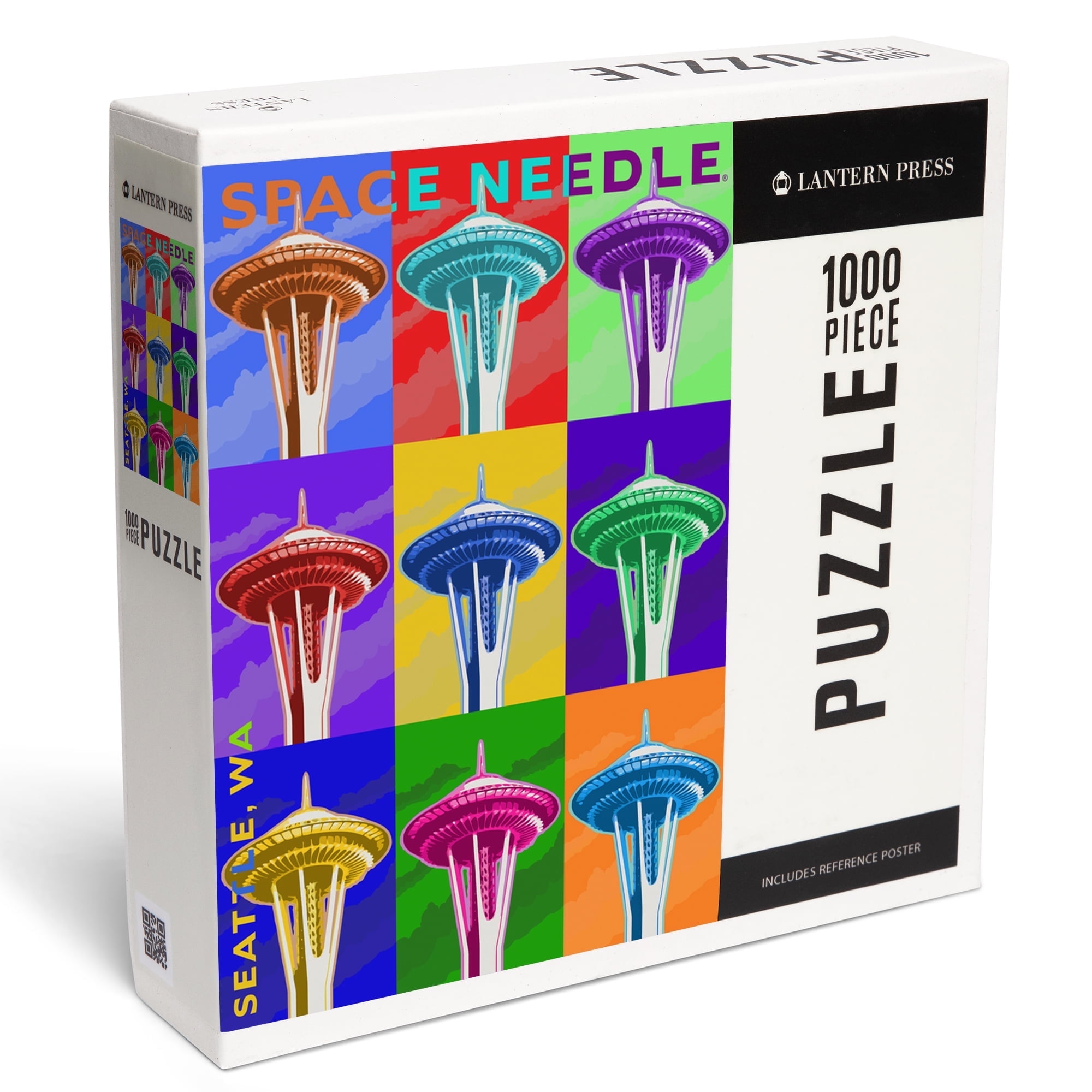 Lantern Press 1000 Piece Jigsaw Puzzle, Seattle, Washington, Space ...