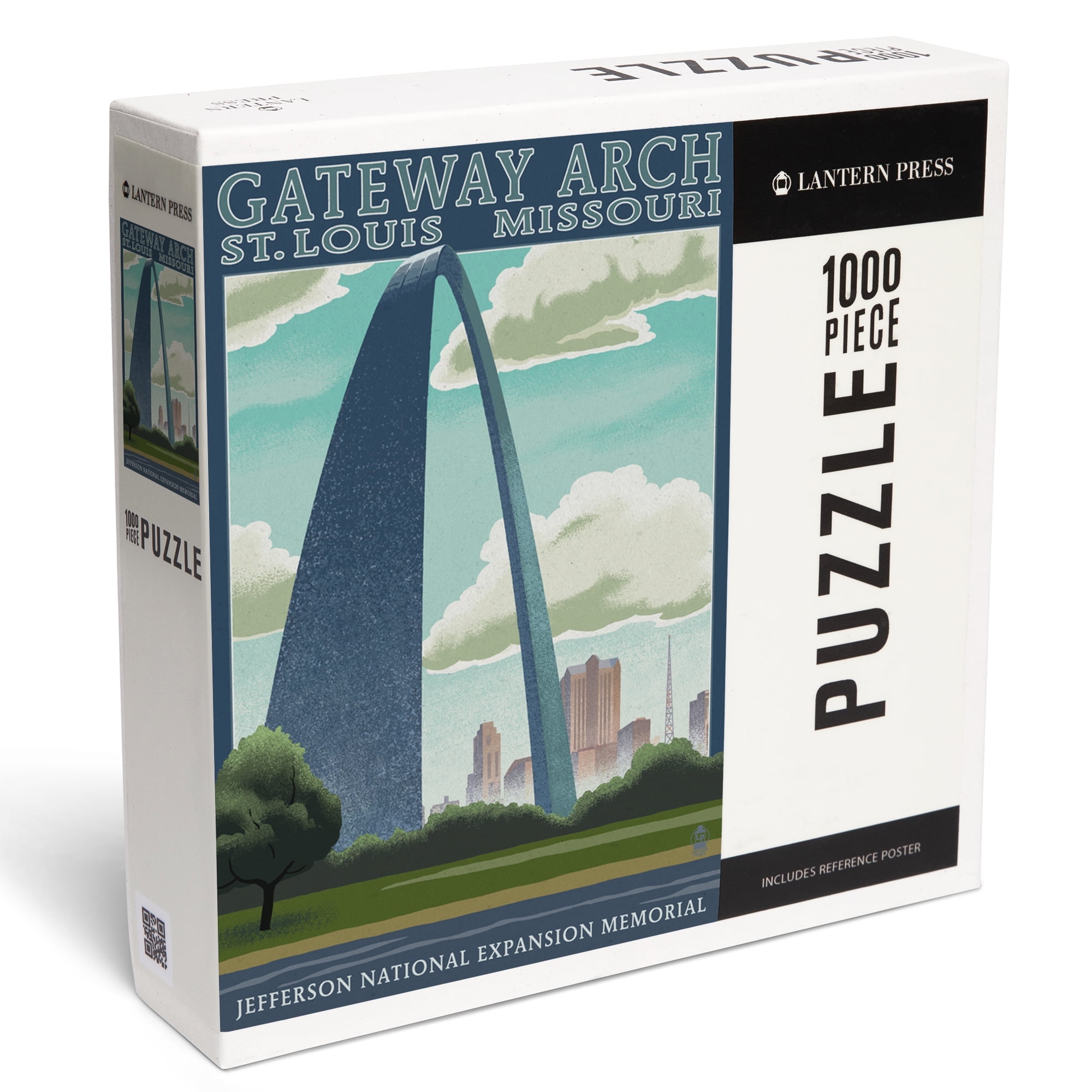 Lantern Press 1000 Piece Jigsaw Puzzle, St. Louis, Missouri, Gateway ...