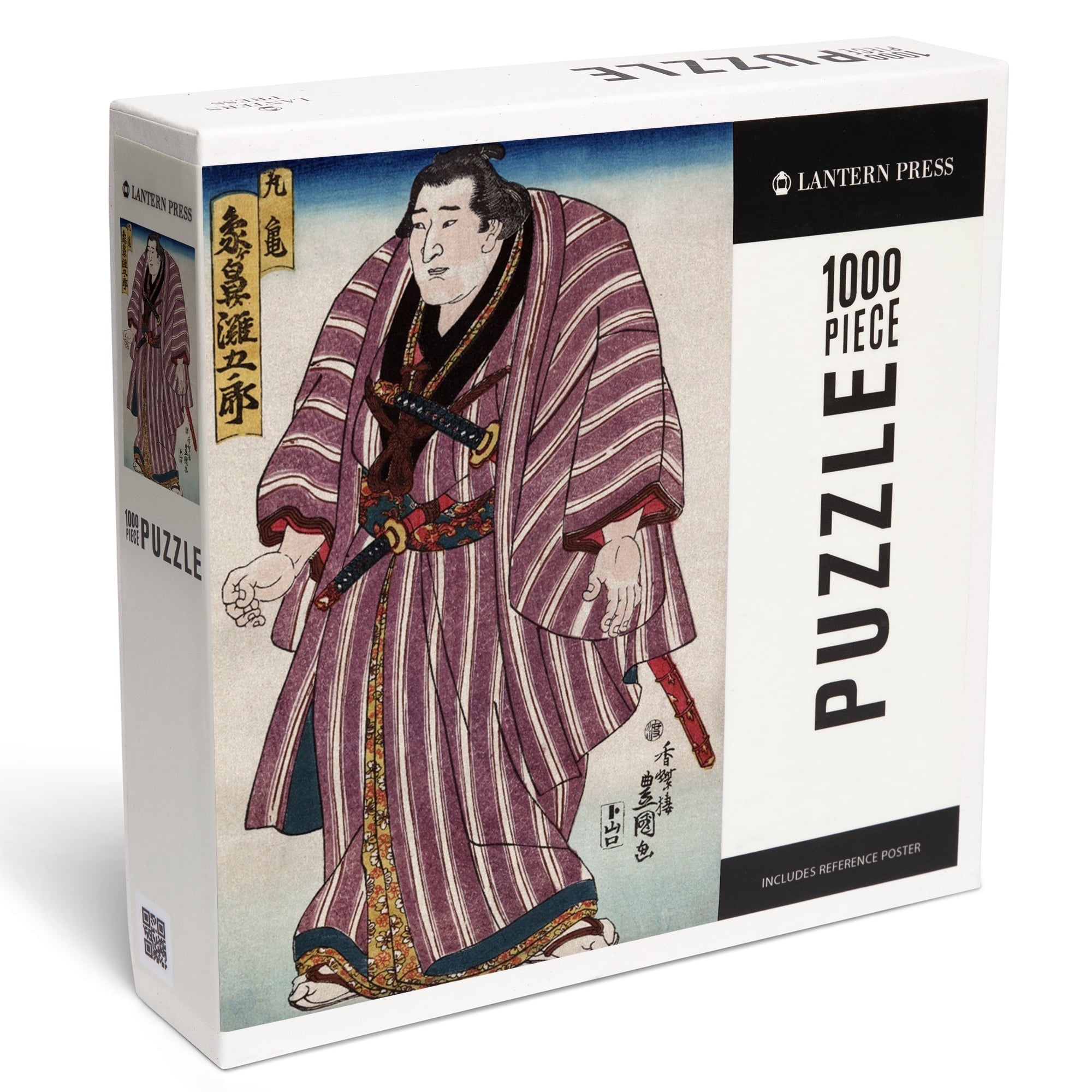Lantern Press 1000 Piece Jigsaw Puzzle, Sumo Wrestler Zogahana Nadagoro ...