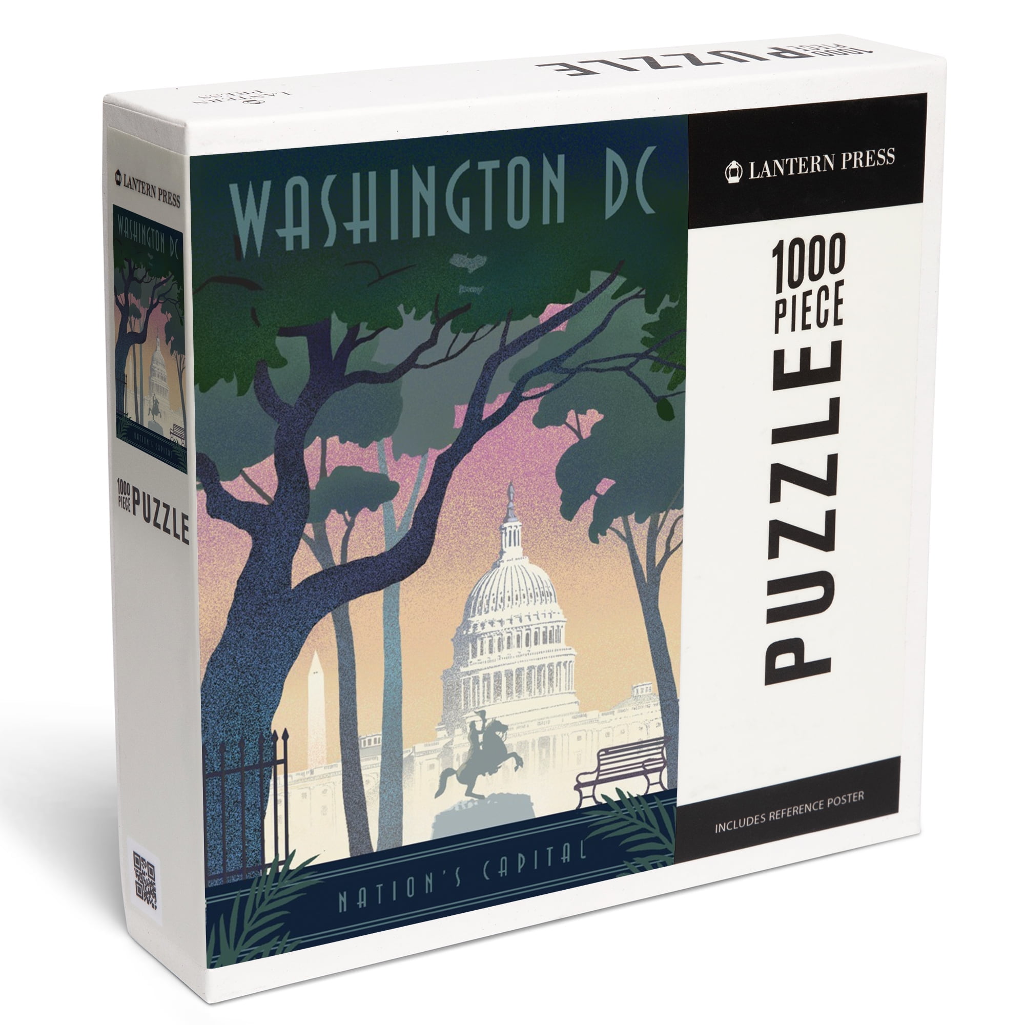 Lantern Press 1000 Piece Jigsaw Puzzle, Washington, DC, Nation's ...
