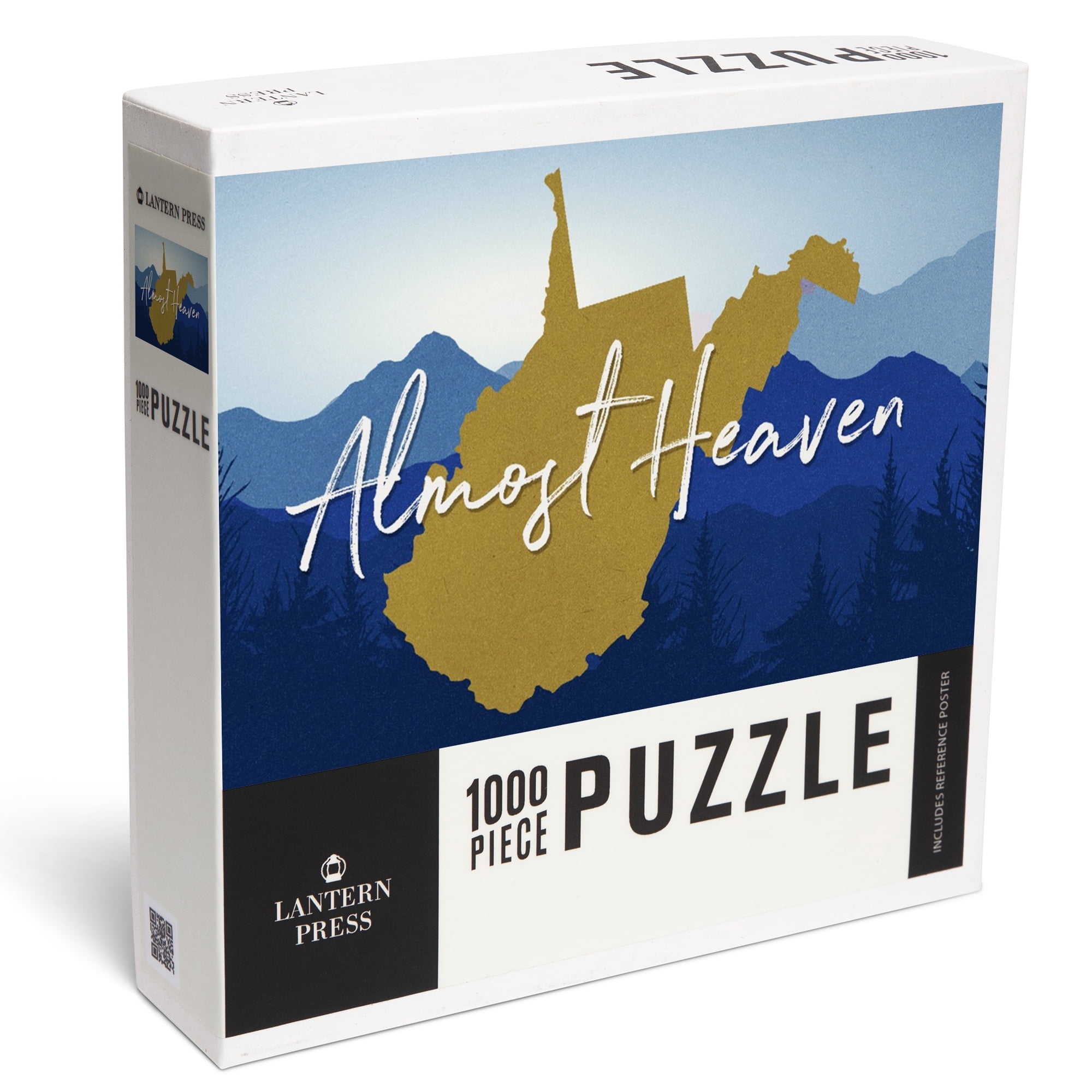 Lantern Press 1000 Piece Jigsaw Puzzle, West Virginia, Almost Heaven ...