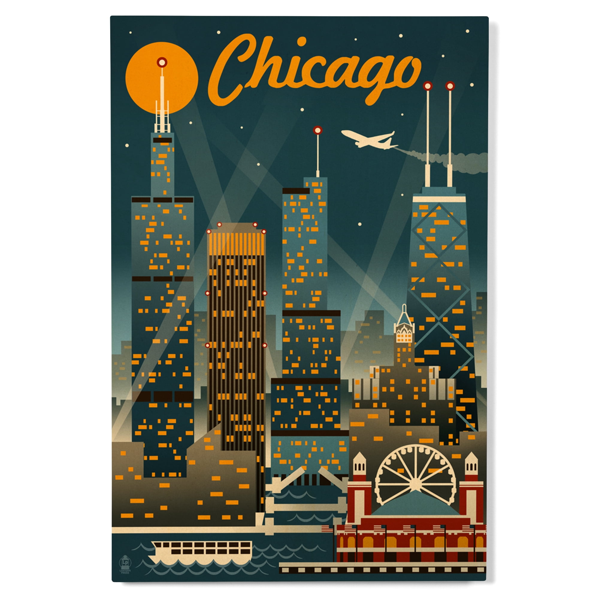 Lantern Press 12x18 Inch Premium Wood Sign, Ready to Hang Wall Decor ...