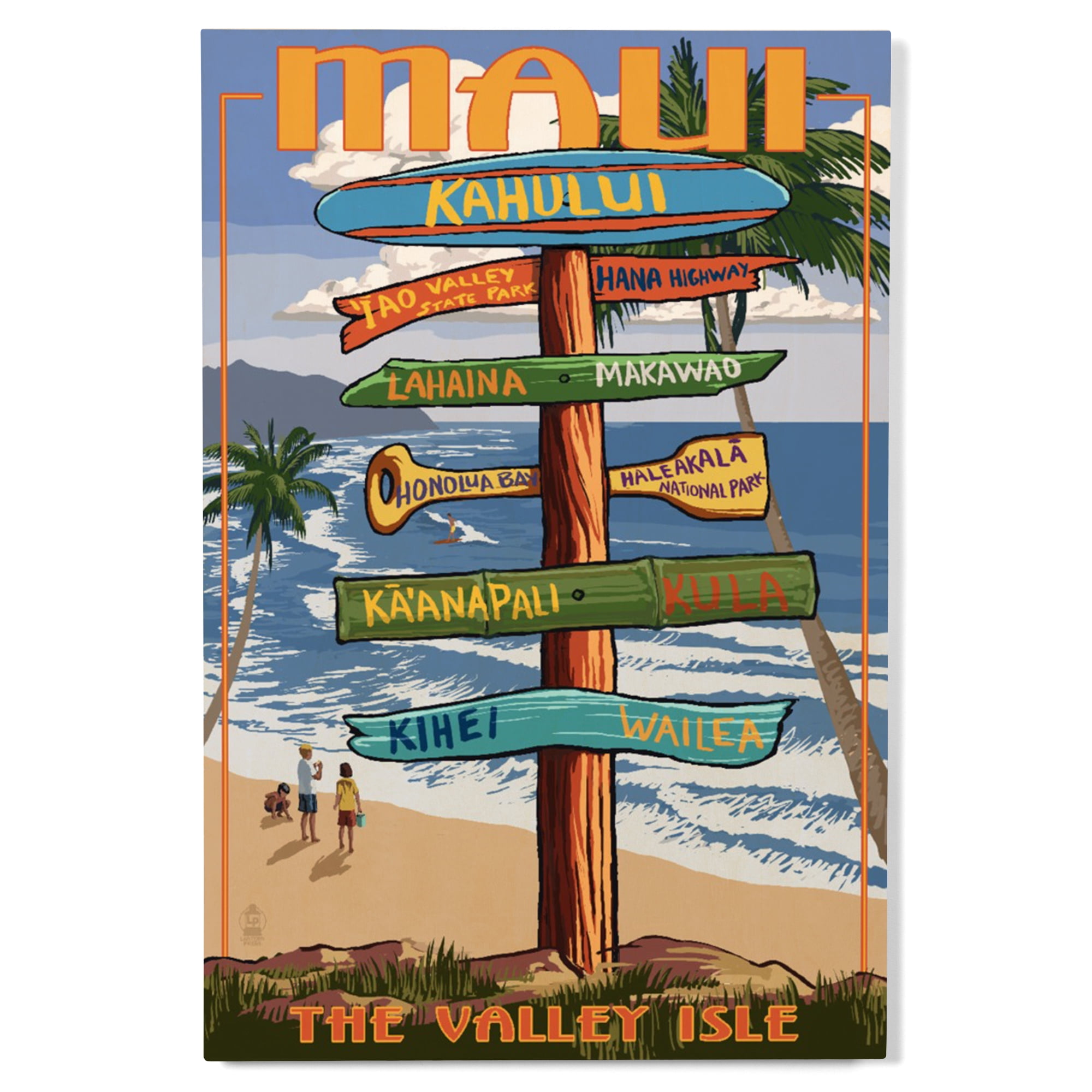Lantern Press 12x18 Inch Premium Wood Sign, Ready to Hang Wall Decor ...