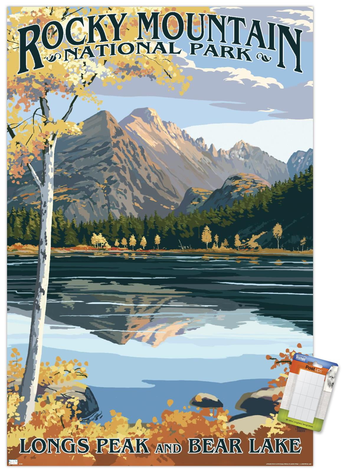 Lantern Press - Rocky Mountain National Park, Colorado, Longs Peak ...