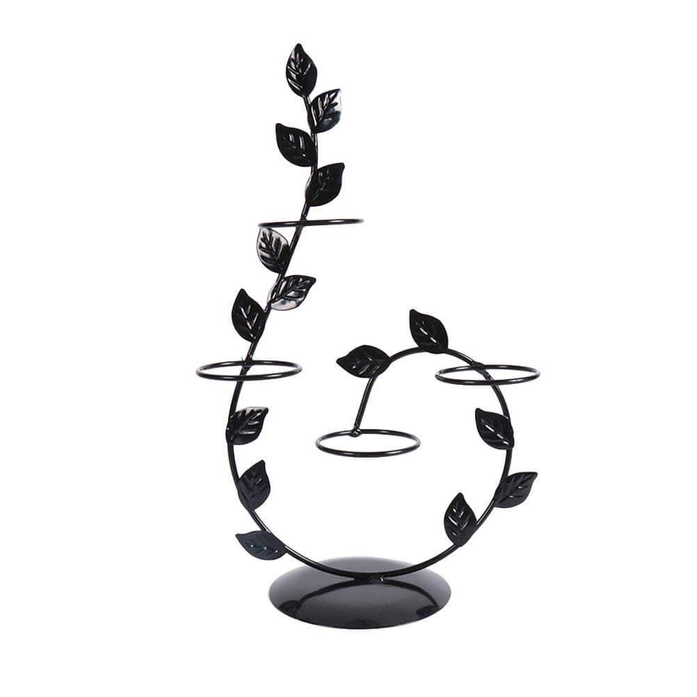 Lanterns European Style Wrought Iron Candle Holder Bar Counter Office ...
