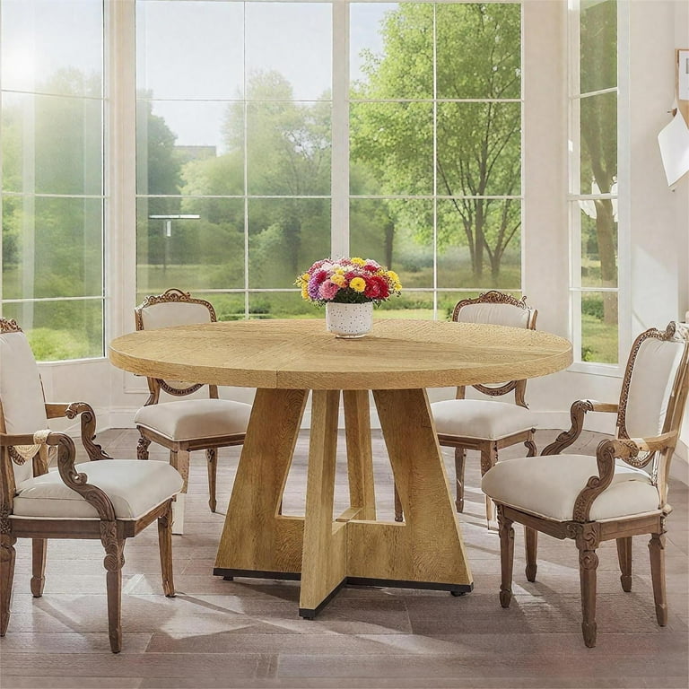 Modern Farmhouse Kitchen Table Round