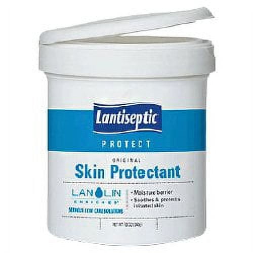 Lantiseptic Skin Protectant 12 oz. Jar Unscented Ointment, 0311 - Case ...