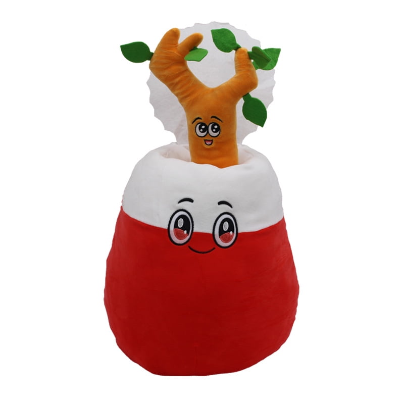 Lany box fox box shark stone branch plush toy doll - Walmart.com