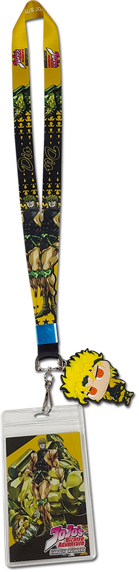 Lanyard - Jojo S2 - Dio Brando & Stand The World Lanyard - Walmart.com