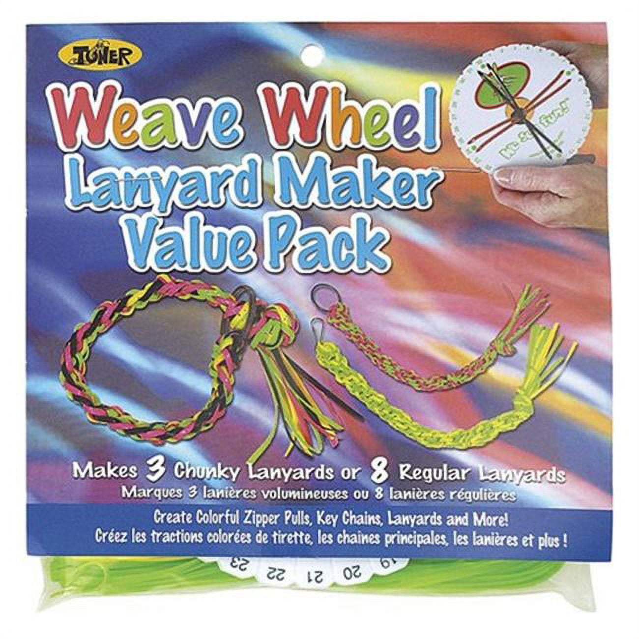 Lanyard Maker Value Pack Weave Wheel - Pack of 24 - Walmart.com