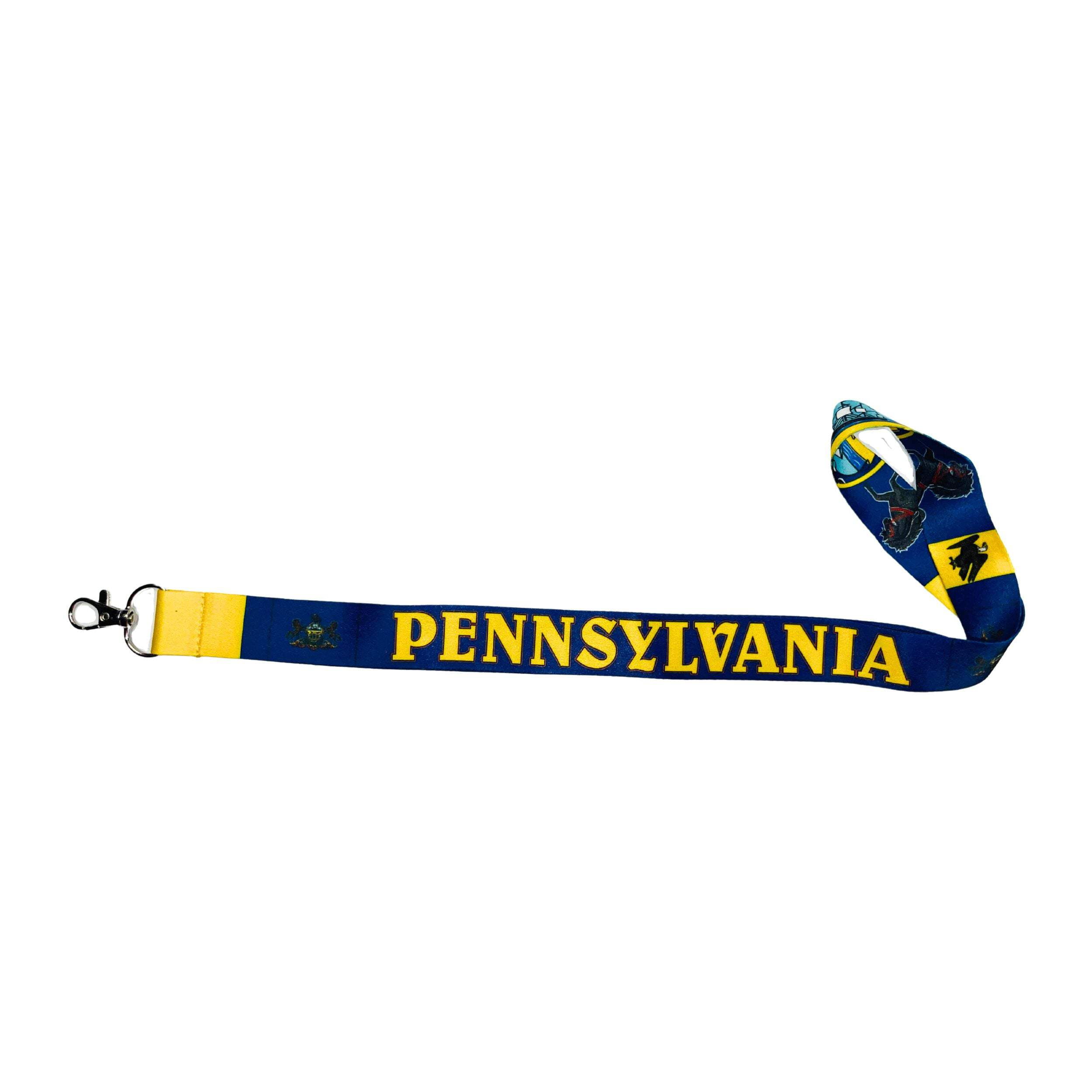 Lanyard - State Flag Pennsylvania - USA - L092 | 18-Inch Flag Lanyard ...