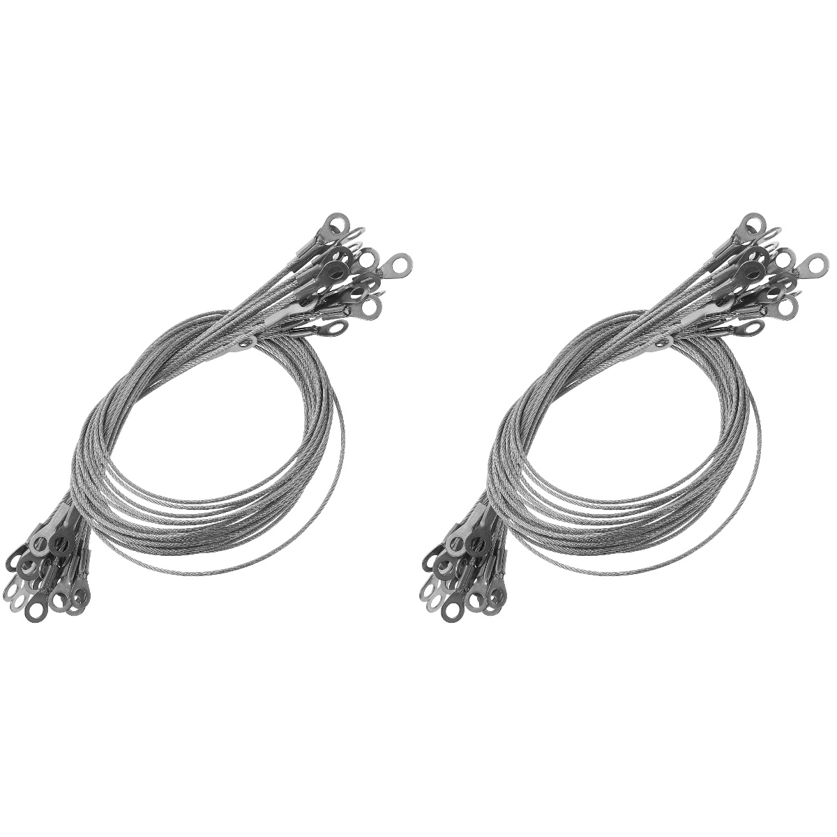 Lanyard Tether Safety 40 Pcs Stainless Steel Cable Rope Outdoor Harness ...