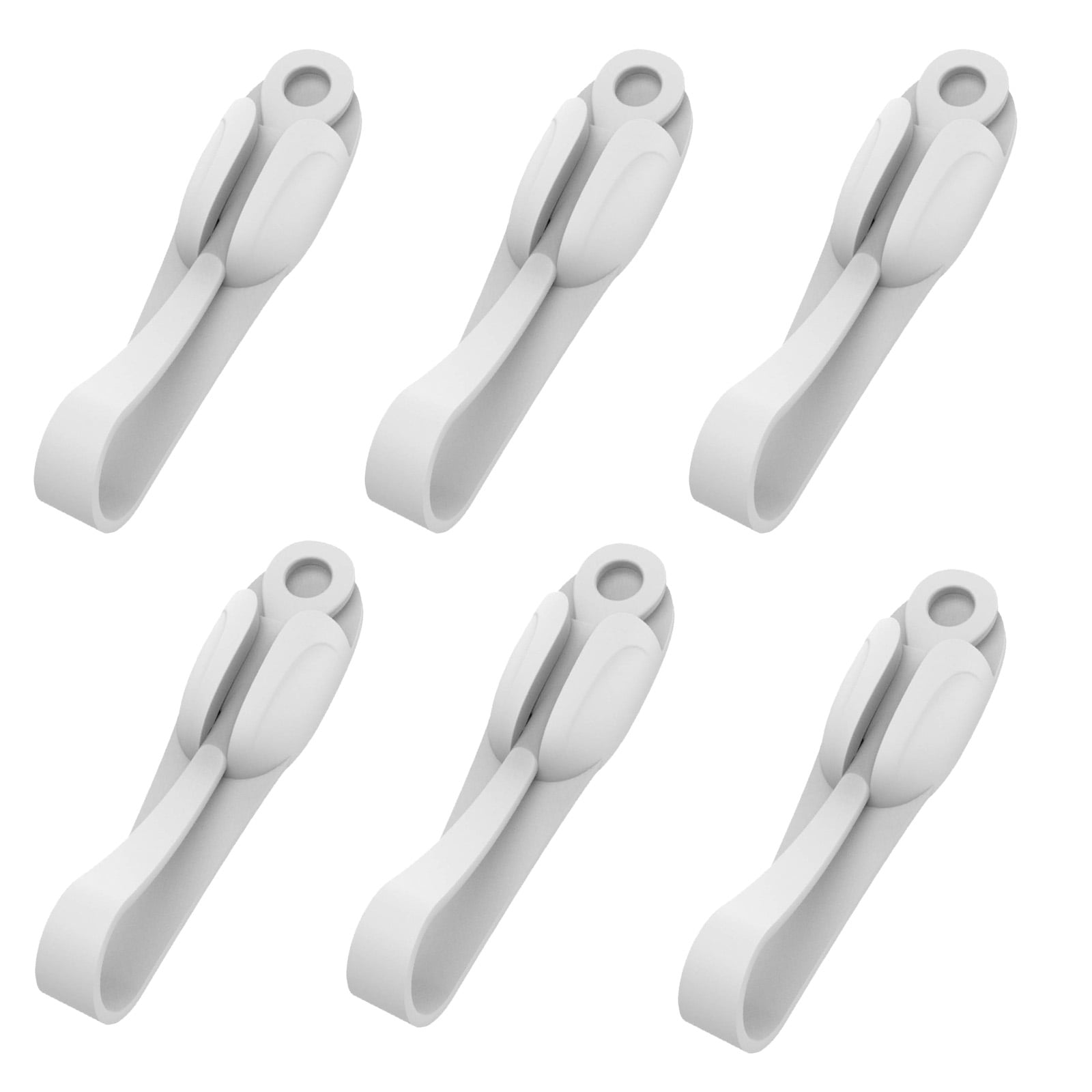 Lanyard Wire Organizer Stick on Cord Organizer,6PC Cord Organizer Clips ...