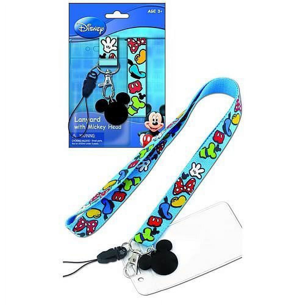 Lanyard w/Dangle Keychain - Disney - Mickey Mouse Gifts Toys New 24656 ...