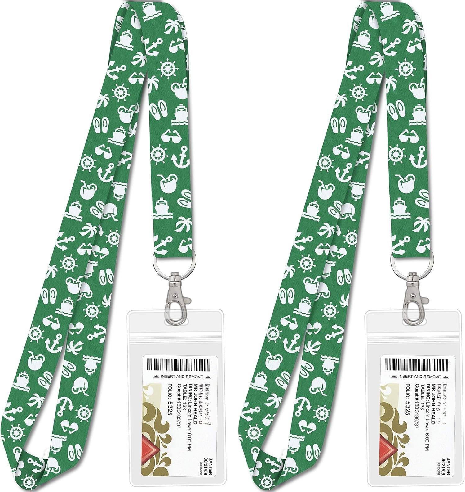 Lanyards for Ship Cards (2-) in 2025 & 2026, Lanyard with ID Holder ...