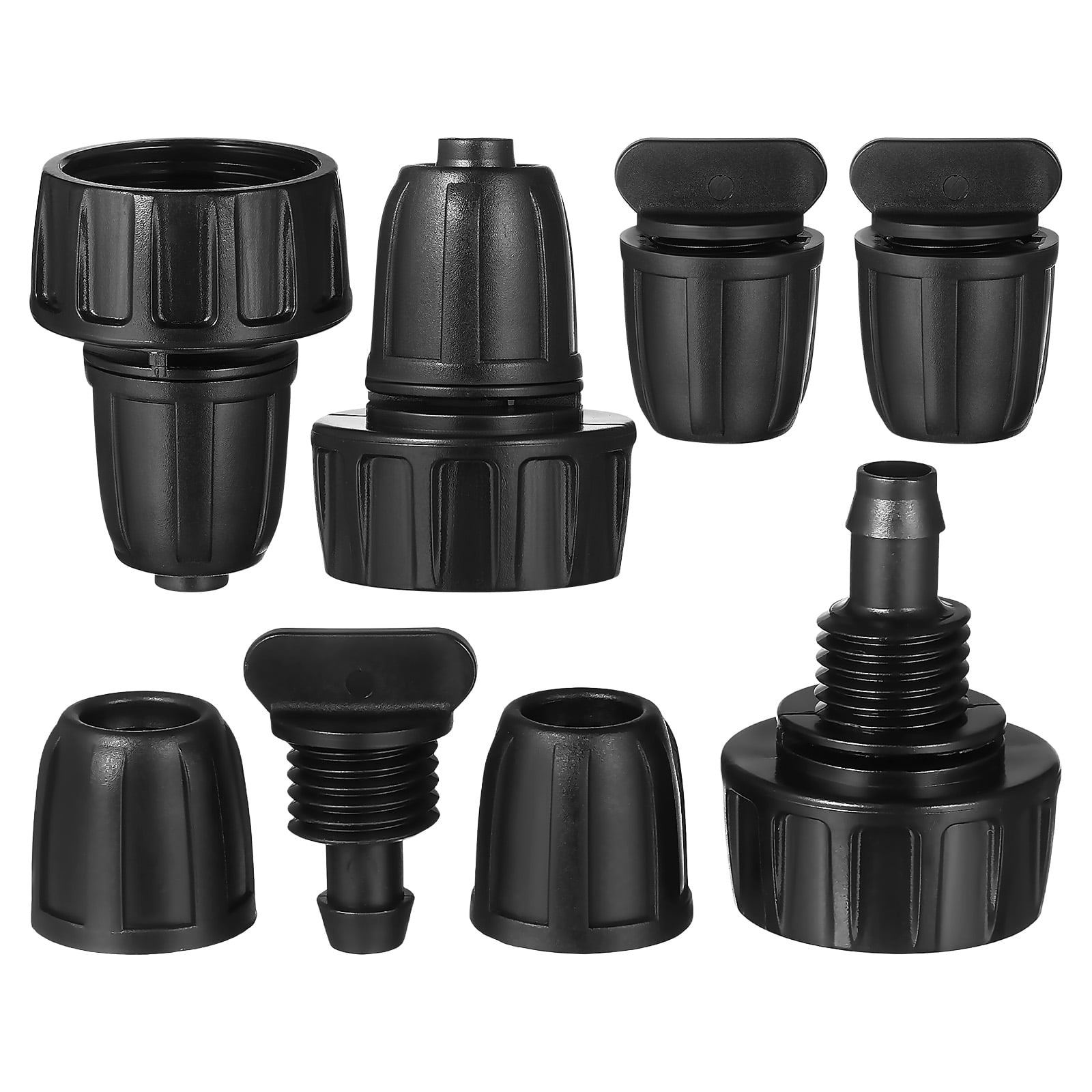 Raindrops Drip Irrigation Tubing Adapter: 3 Packs 3 X Pvc Female Hose ...