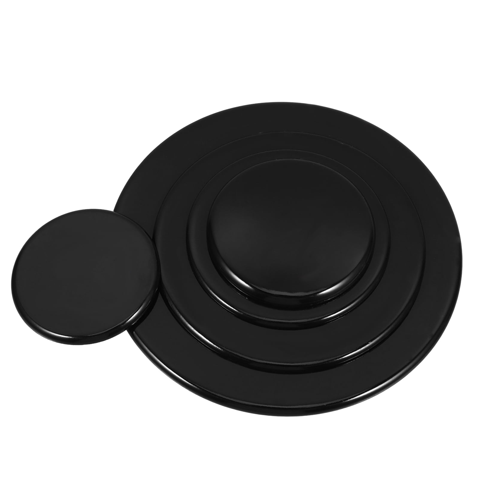 1 Set Of Durable Gas Stove Burner Caps Reliable Replacement Covers For ...