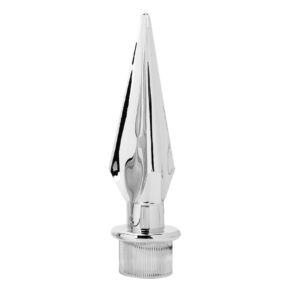 Lanytaeo 2pcs Golden Flagpole Topper Plastic Flag Pole Topper Flag Pole ...