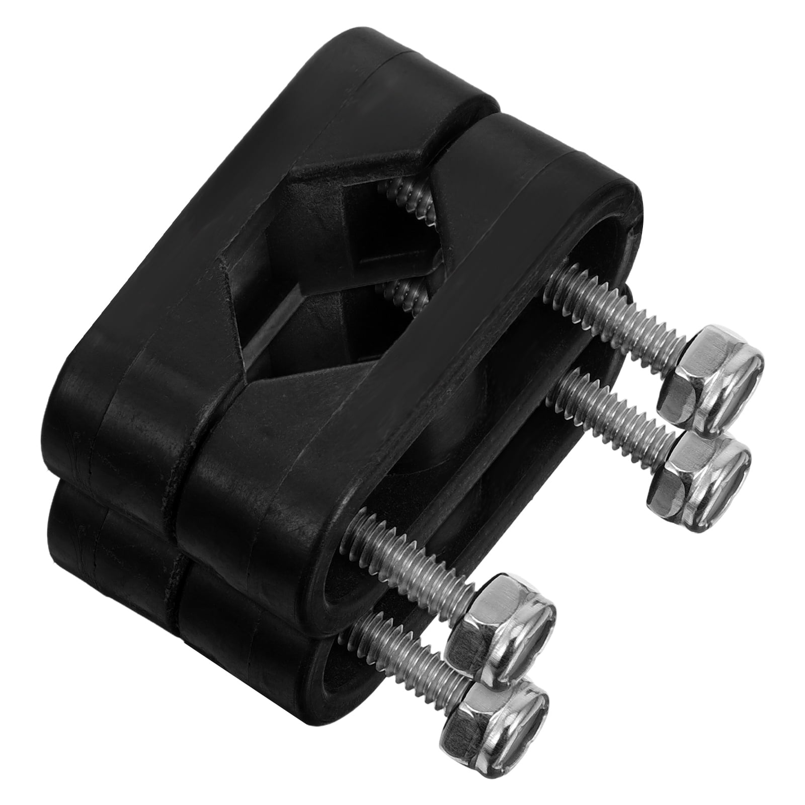 Lanytaeo 2pcs Stainless Steel Flag Poles Mount Flag Rod Fixed Clamp ...