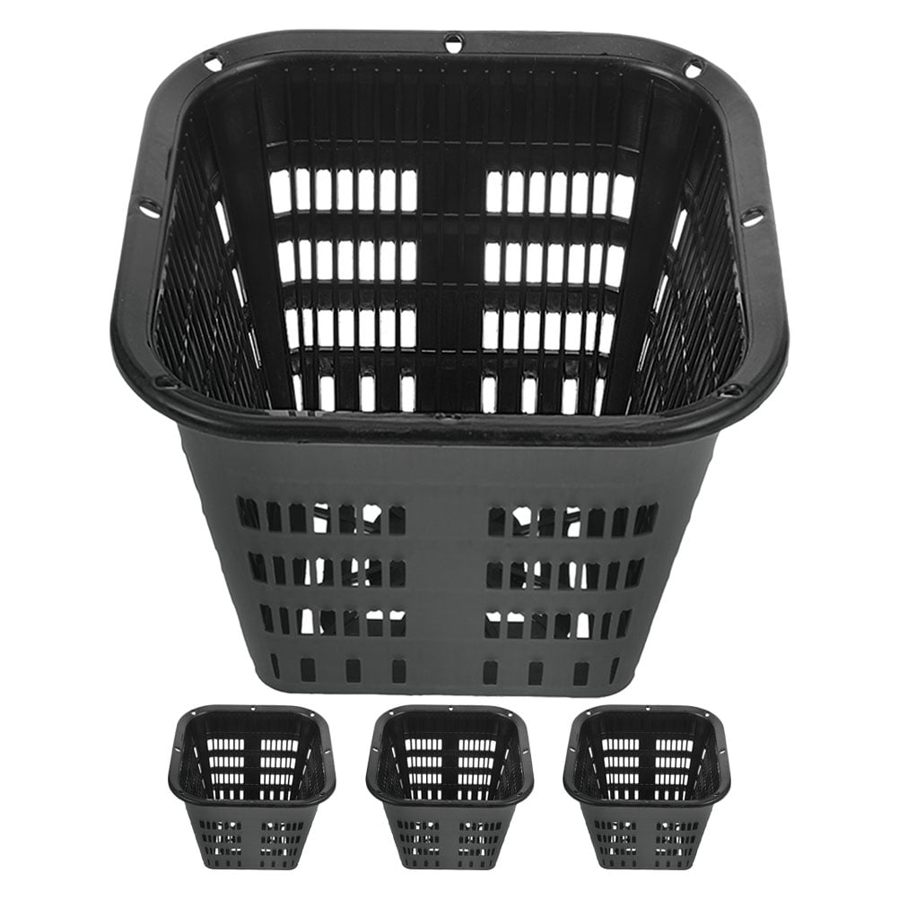 Lanytaeo 4pcs Hydroponic Net Pots Baskets for Hydroponics Slotted Mesh ...