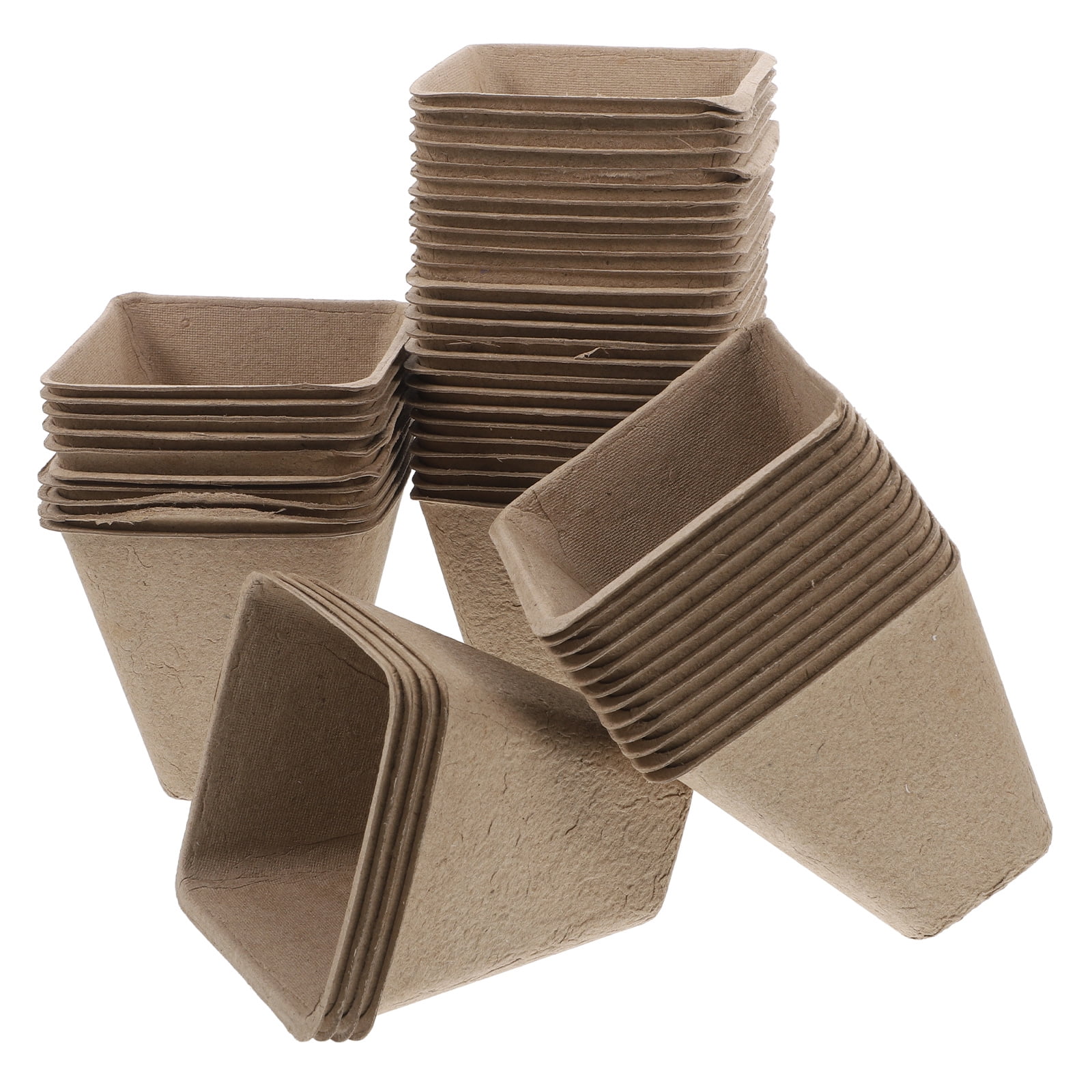 Lanytaeo 50PCS Paper Planter Pots Kids DIY Craft Paper Cups Small ...
