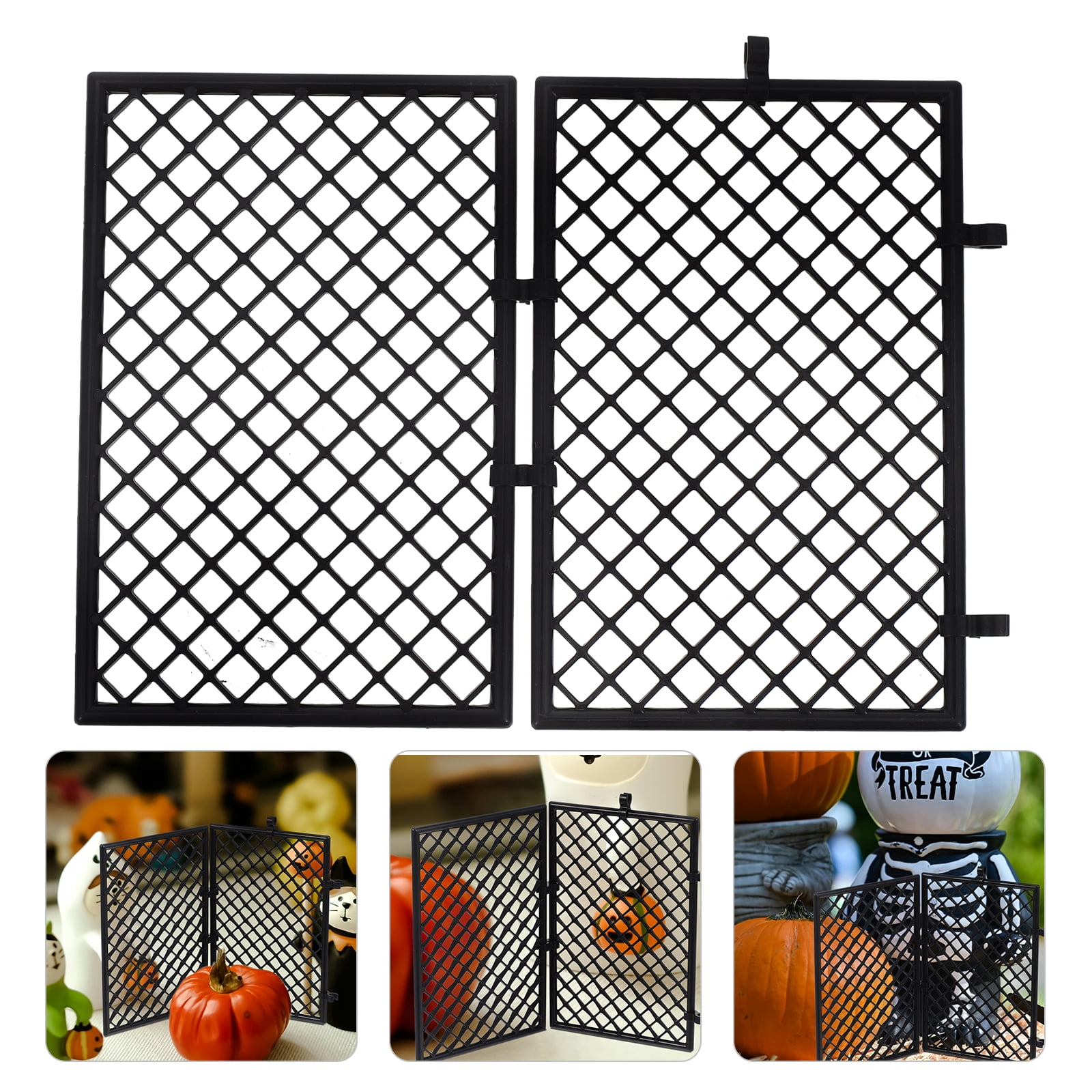 Lanytaeo 6 Sets Mini Fence For Garden Small Animal Barrier Fence For ...