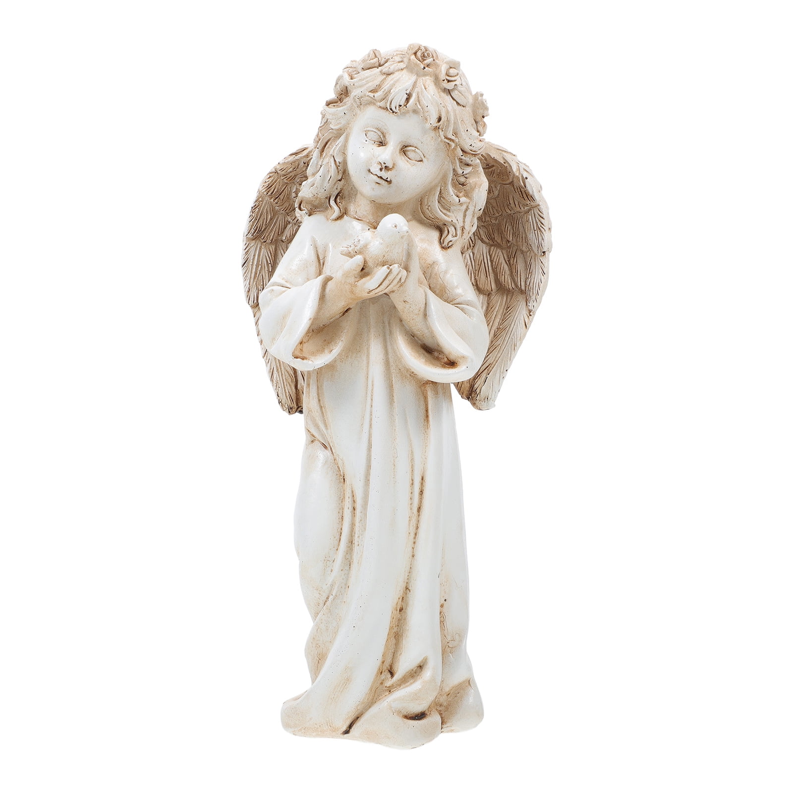 Lanytaeo Garden Angel Statue Home Decoration Tabletop Angel Decoration ...