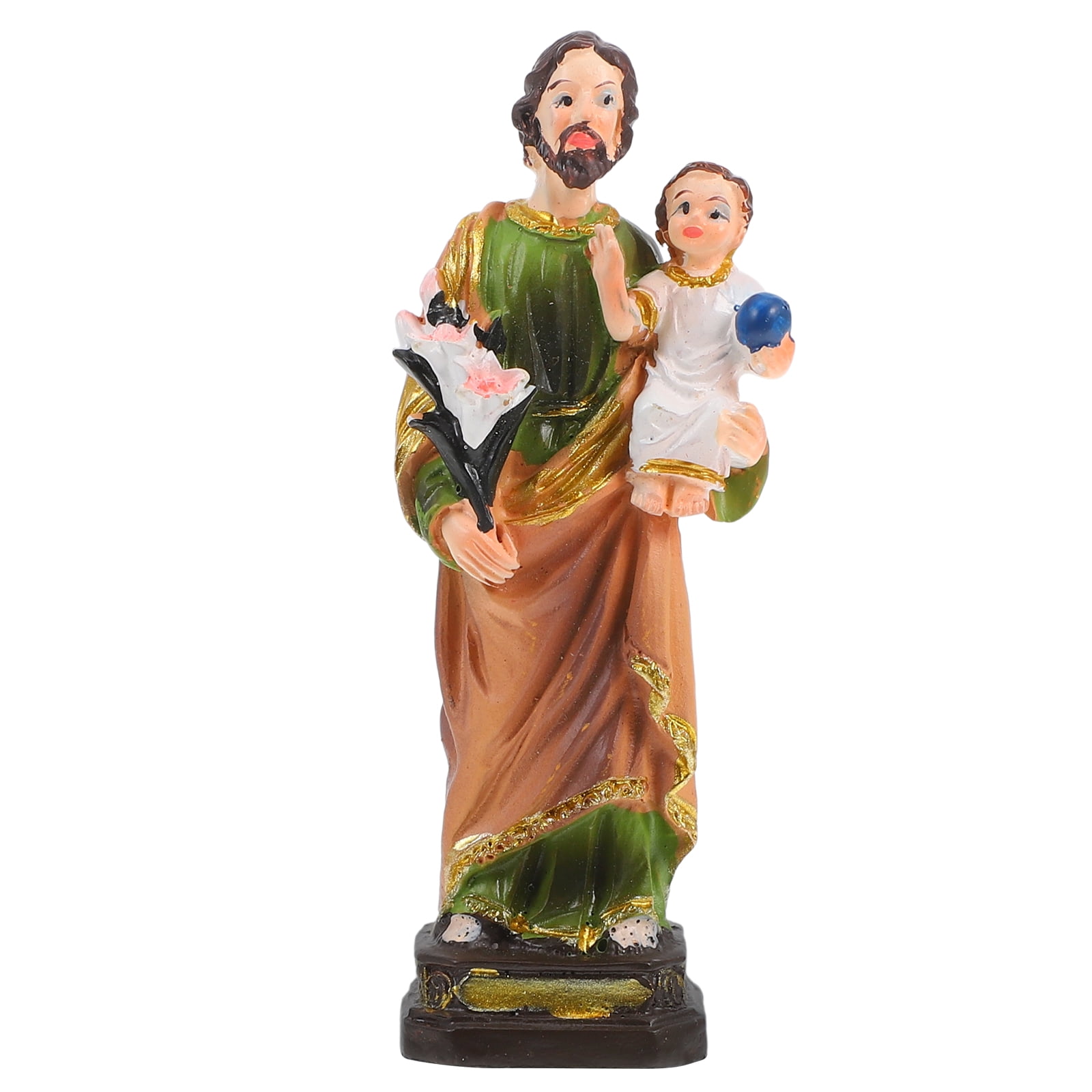 Lanytaeo Jesus Statues Jesus Figurine Resin Statue of Jesus Christmas ...