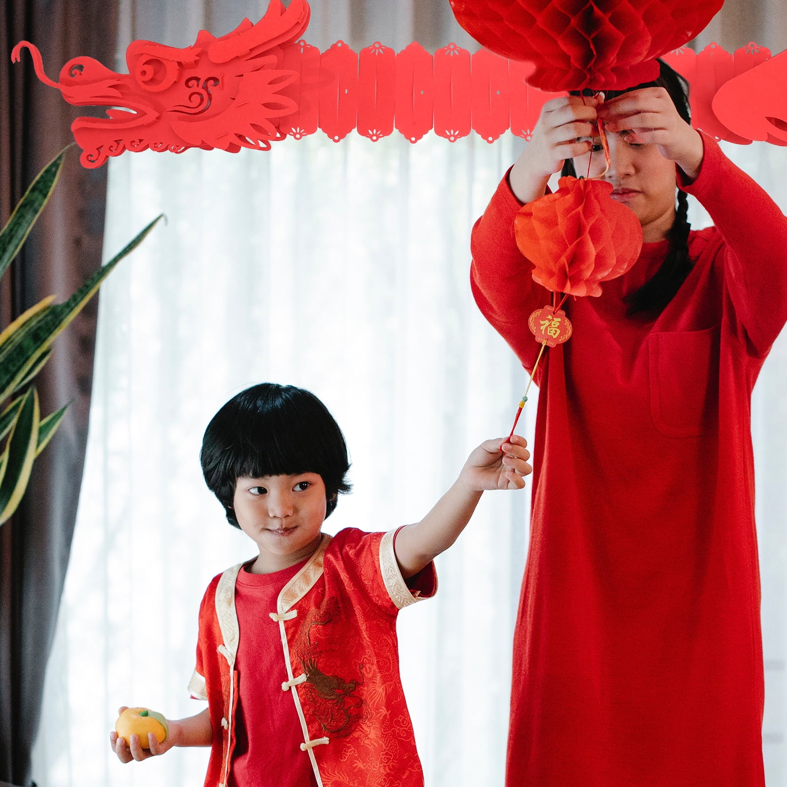 Lanytaeo Lunar New Year Dragon Ceiling Decoration Hanging Dragon ...