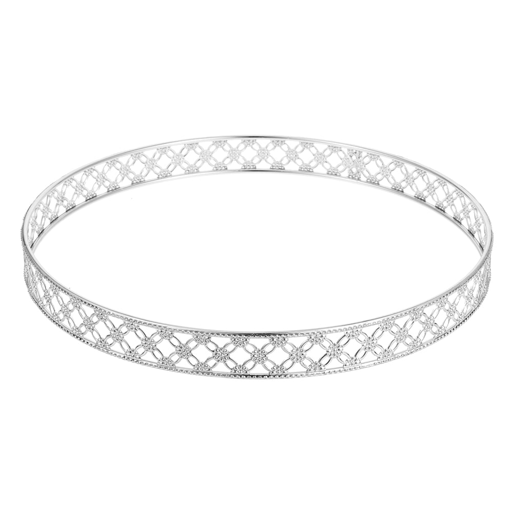 Lanytaeo Metal Hanging Planter Basket Hoop For Plants Outdoor Round ...