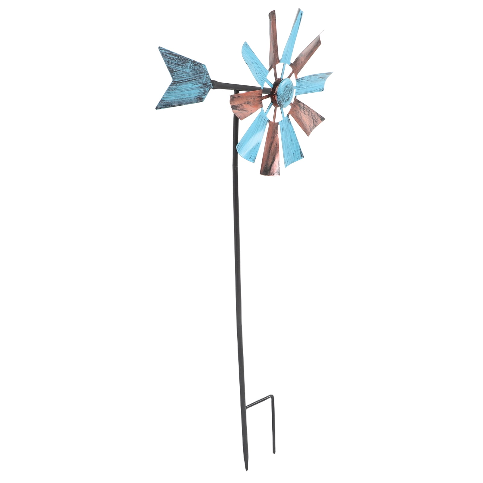 Lanytaeo Metal Windmill Garden Decor Outdoor Windmill Yard Decorations ...